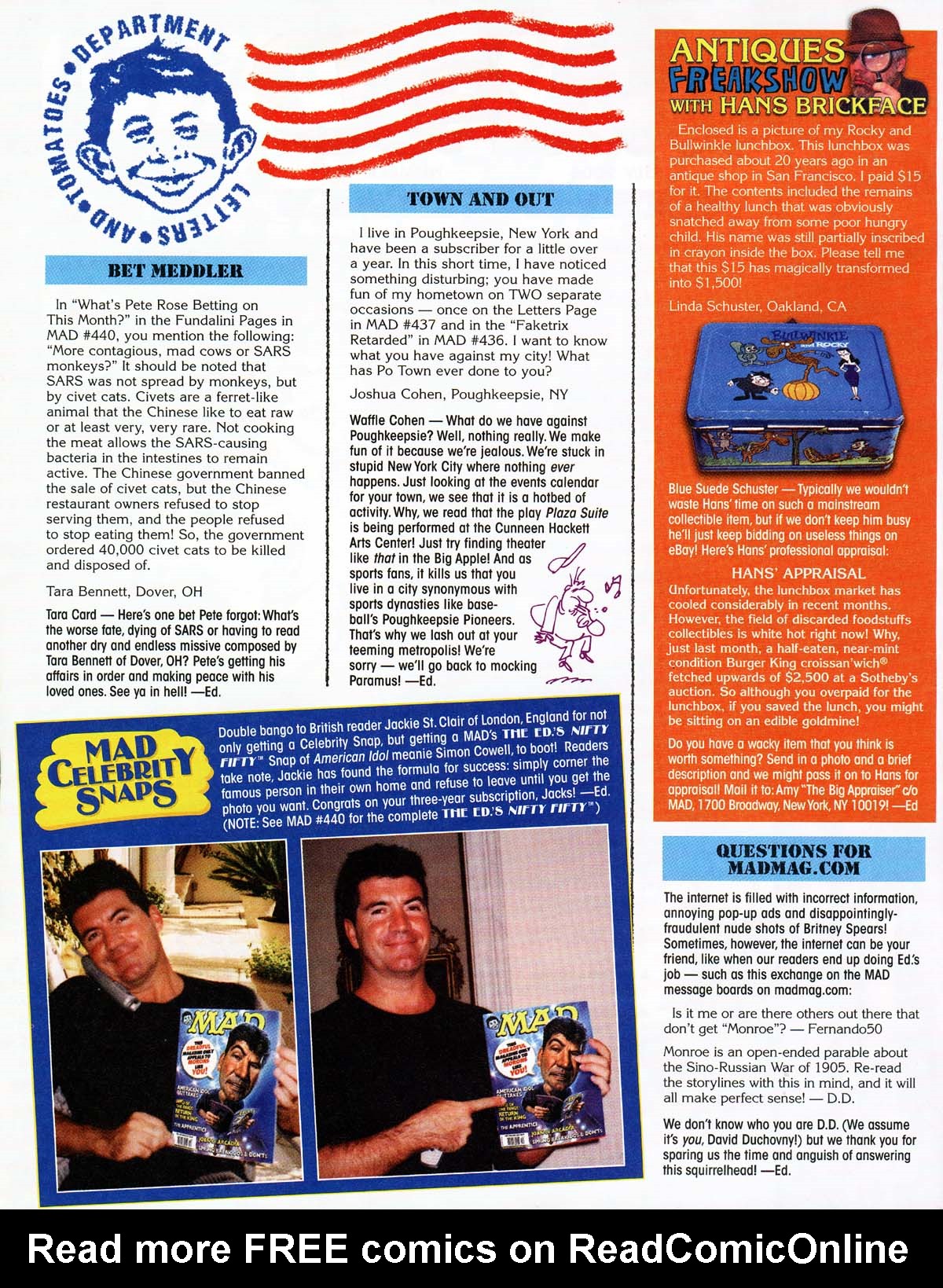 Read online MAD comic - Issue #443