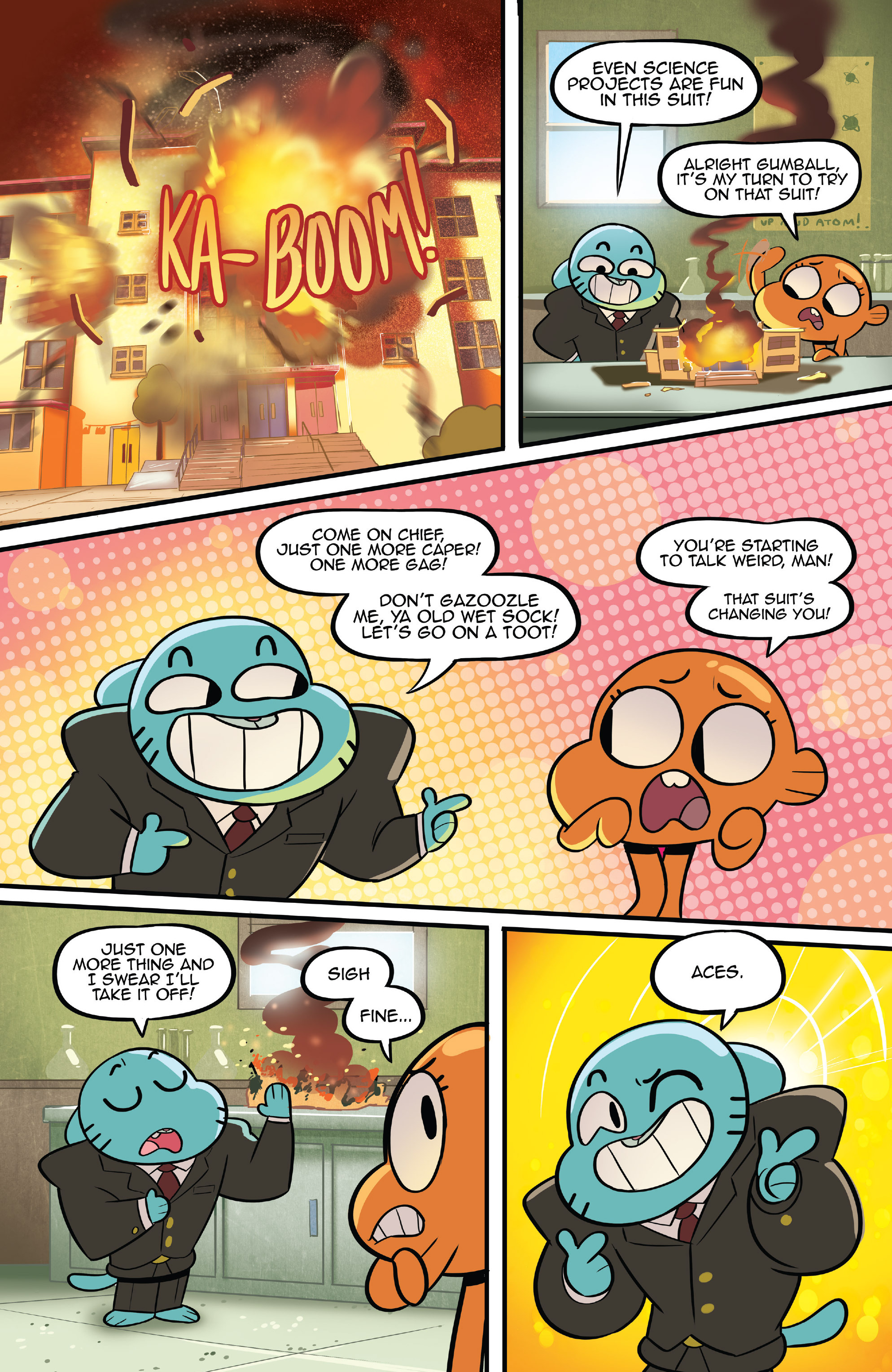 Read online The Amazing World of Gumball comic - Issue #6