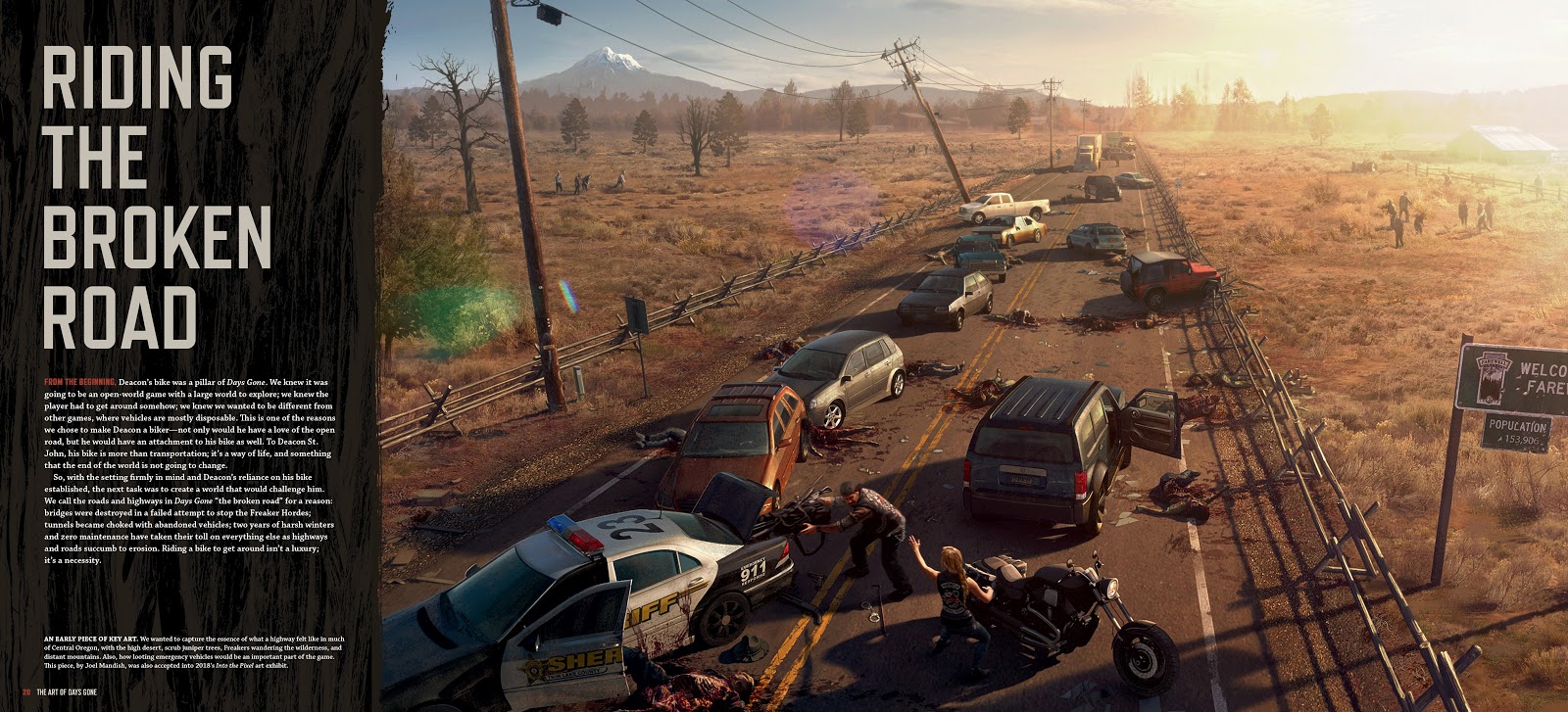 Read online The Art of Days Gone comic - Issue # TPB (Part 1)