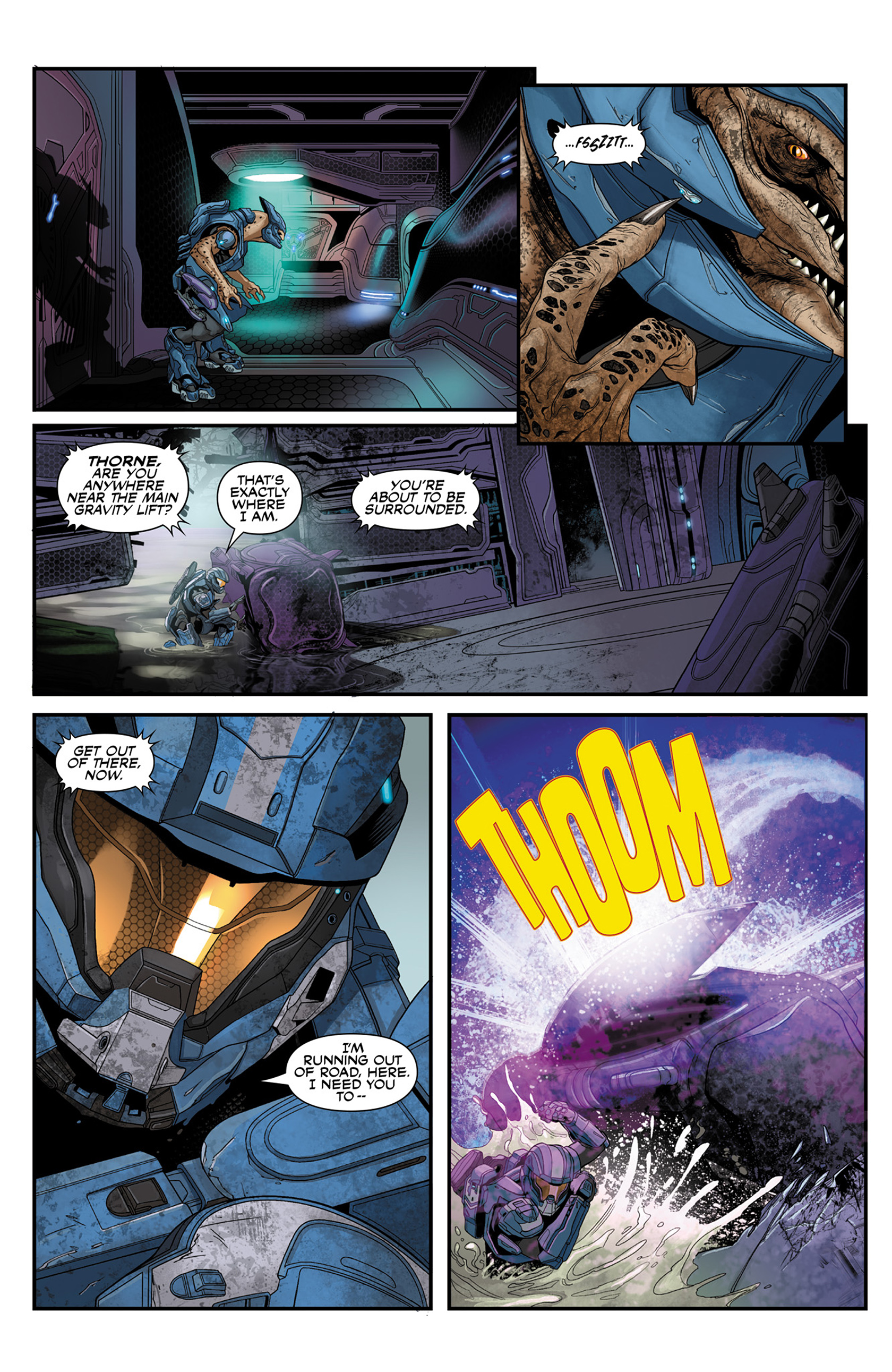 Read online Halo: Escalation comic - Issue #22