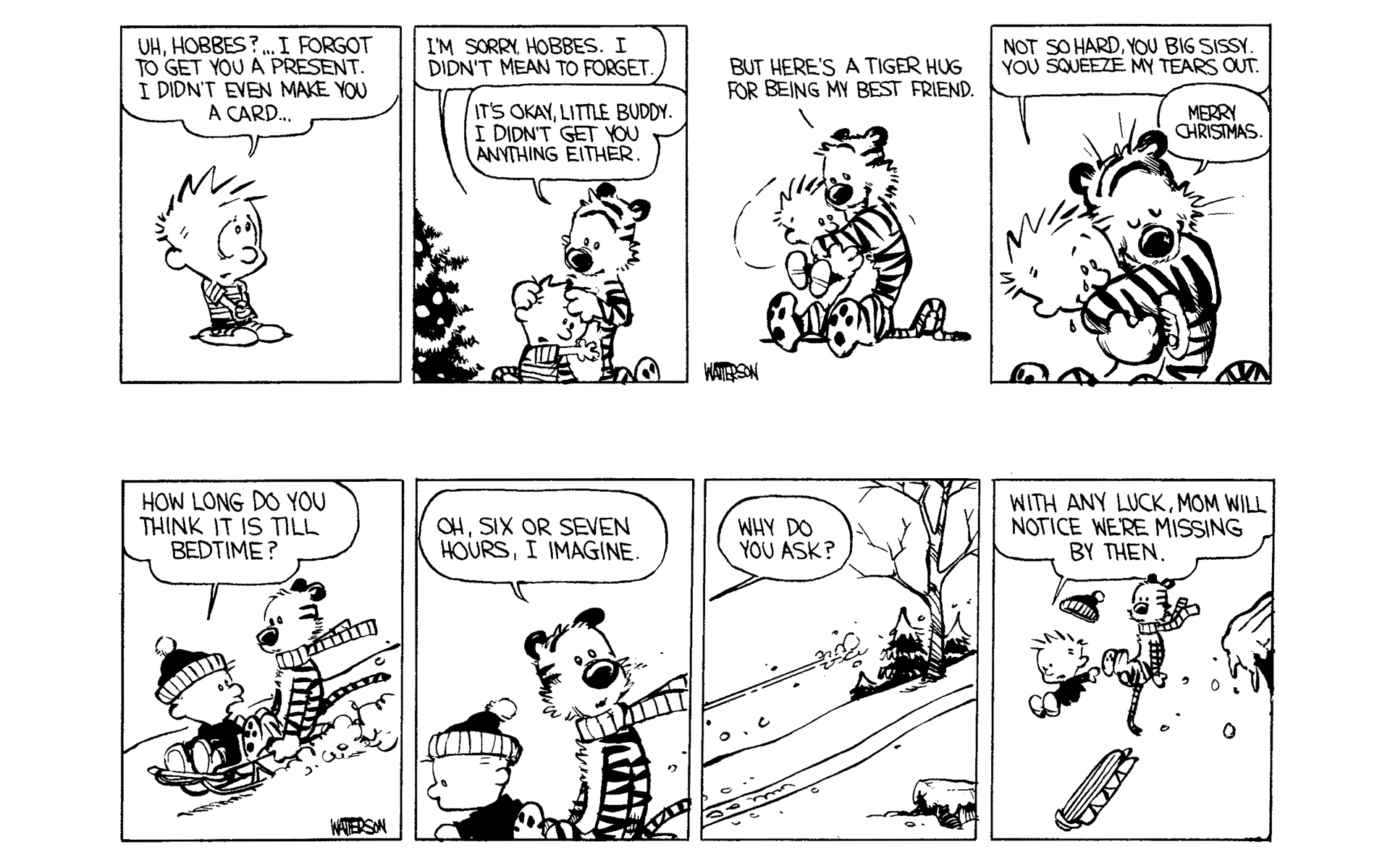 Read online Calvin and Hobbes comic - Issue #1