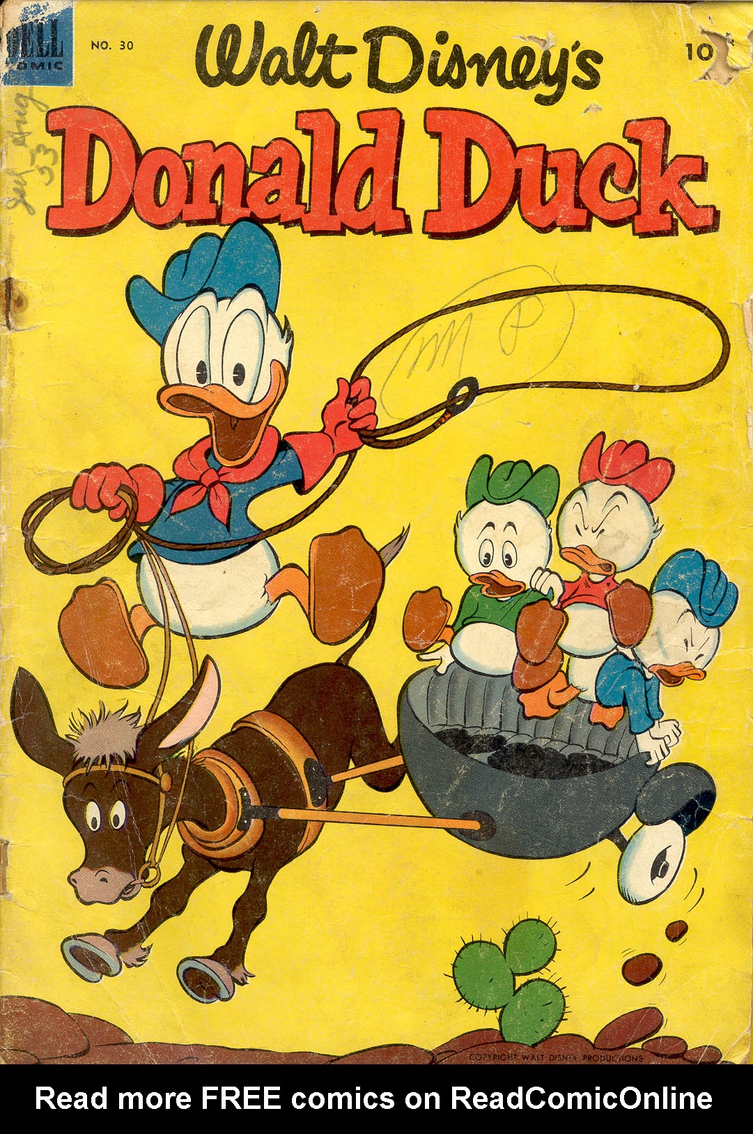 Read online Walt Disney's Donald Duck (1952) comic - Issue #30