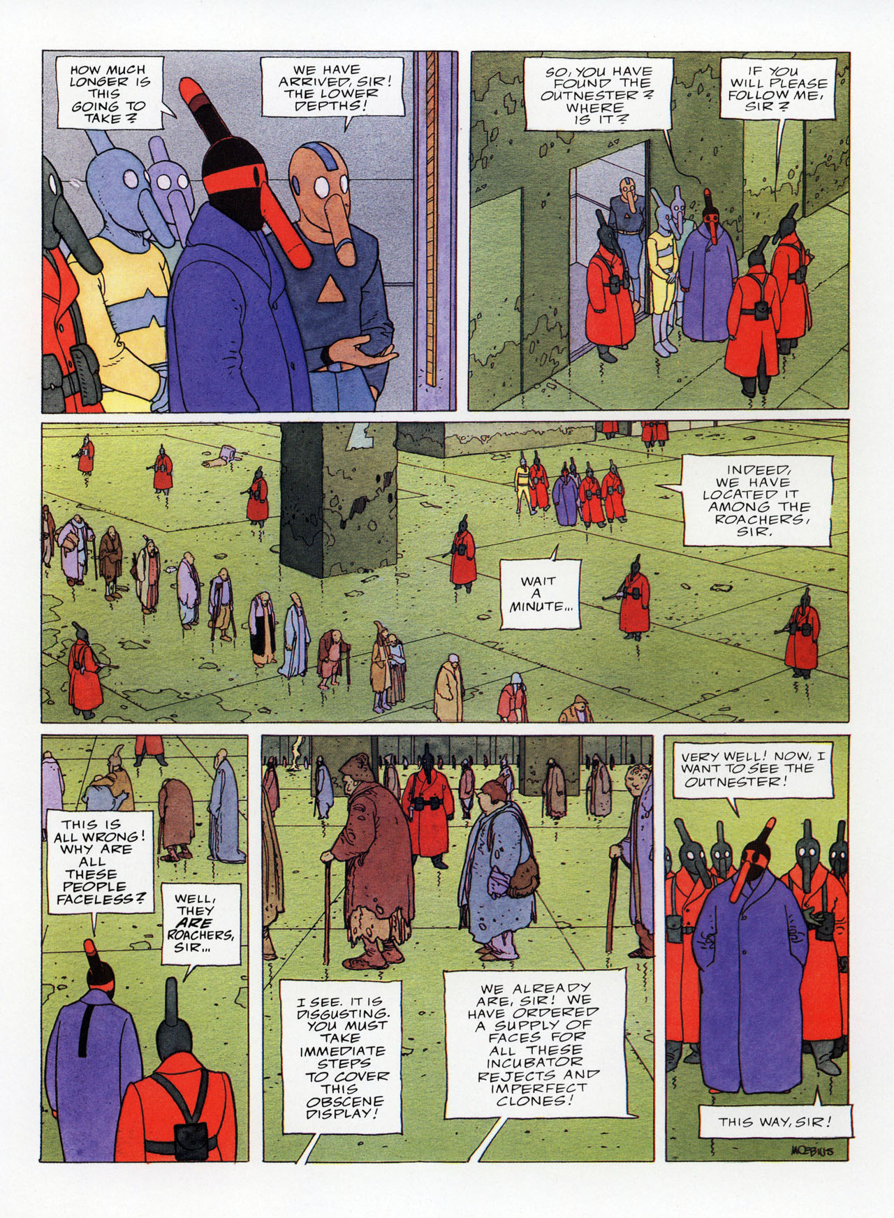 Read online Epic Graphic Novel: Moebius comic - Issue # TPB 7