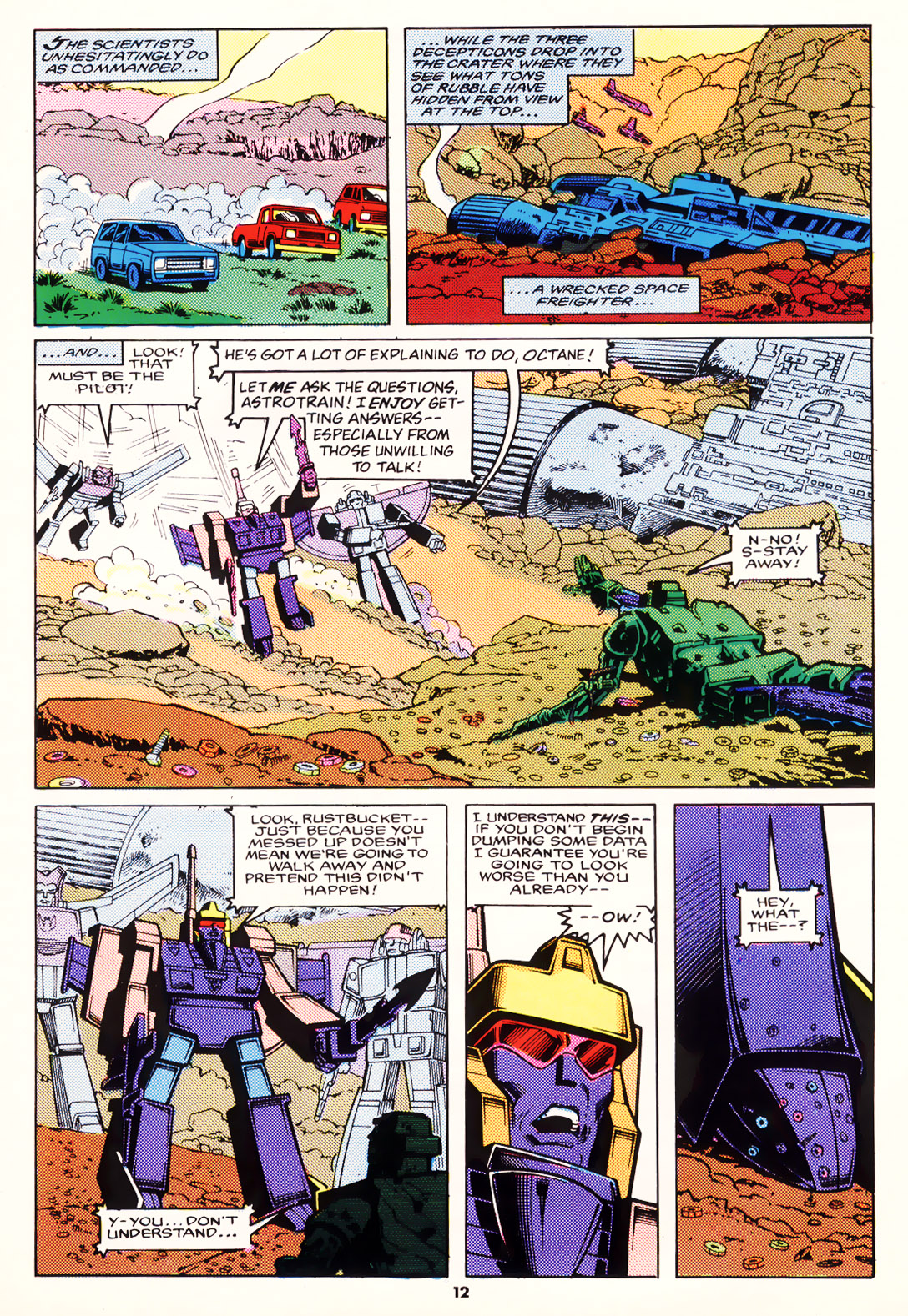Read online The Transformers (UK) comic - Issue #123