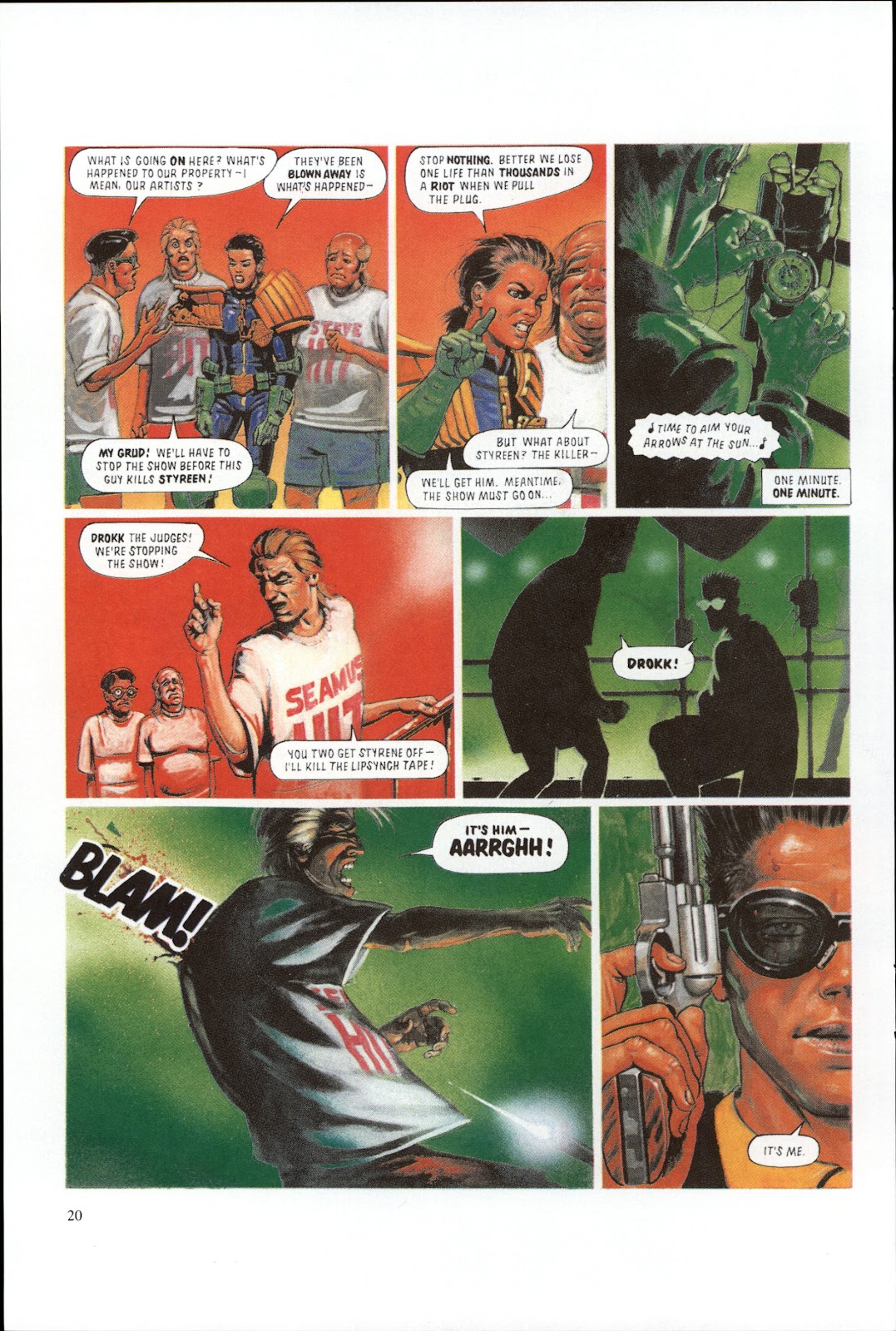 Read online Dredd Rules! comic - Issue #15