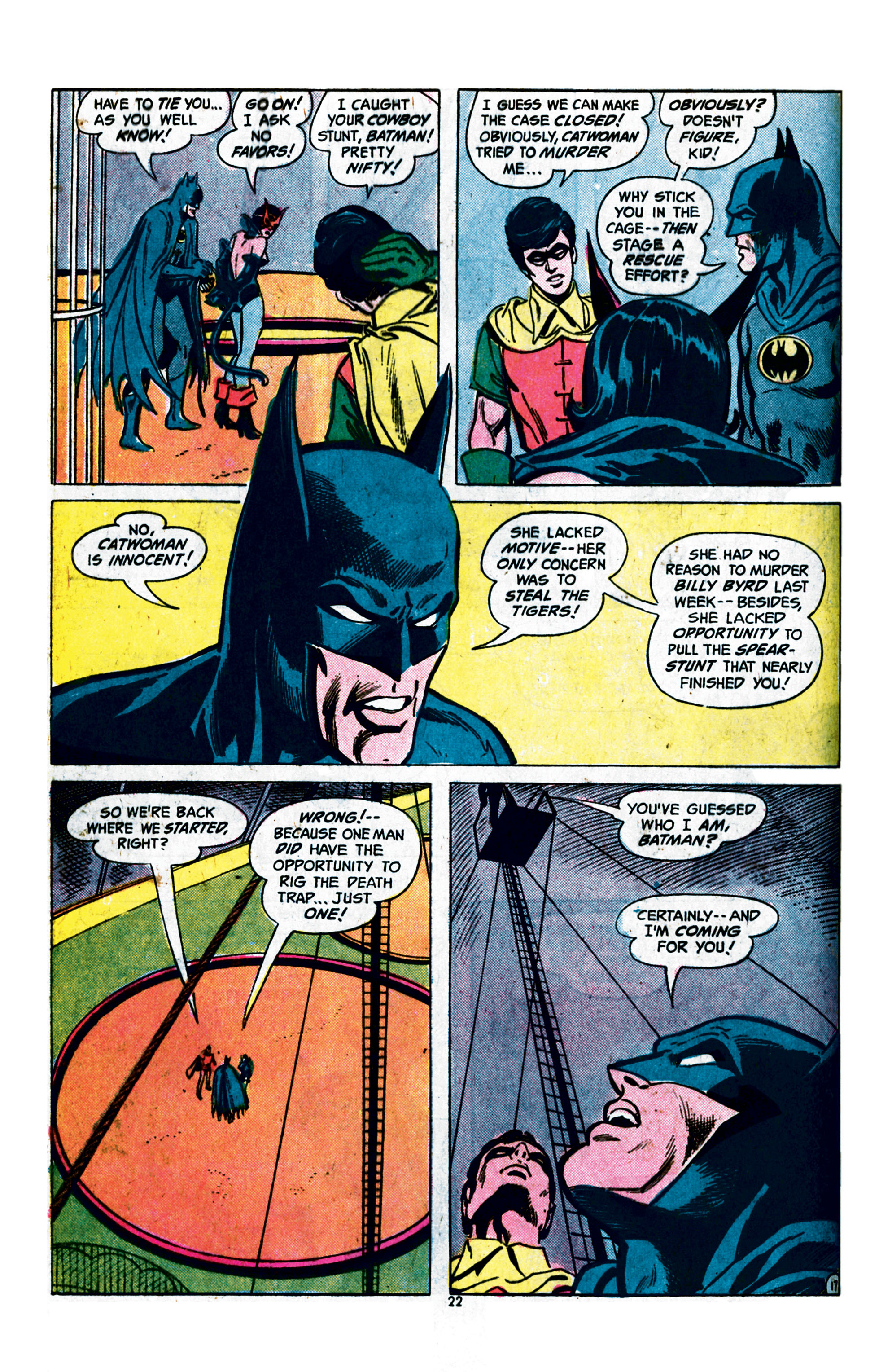 Read online Batman (1940) comic - Issue #256