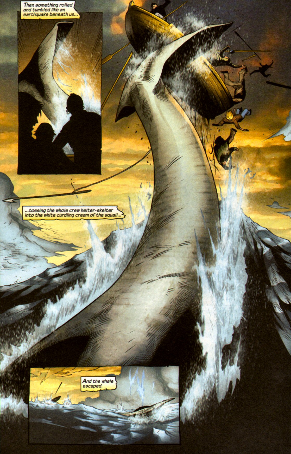 Read online Marvel Illustrated: Moby Dick comic - Issue # TPB