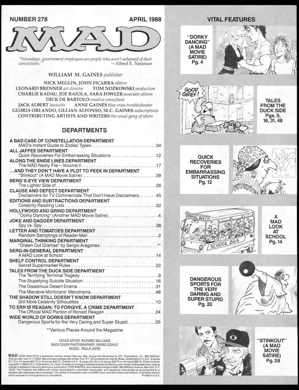Mad Issue 278 | Read Mad Issue 278 comic online in high quality. Read Full Comic online for free ...