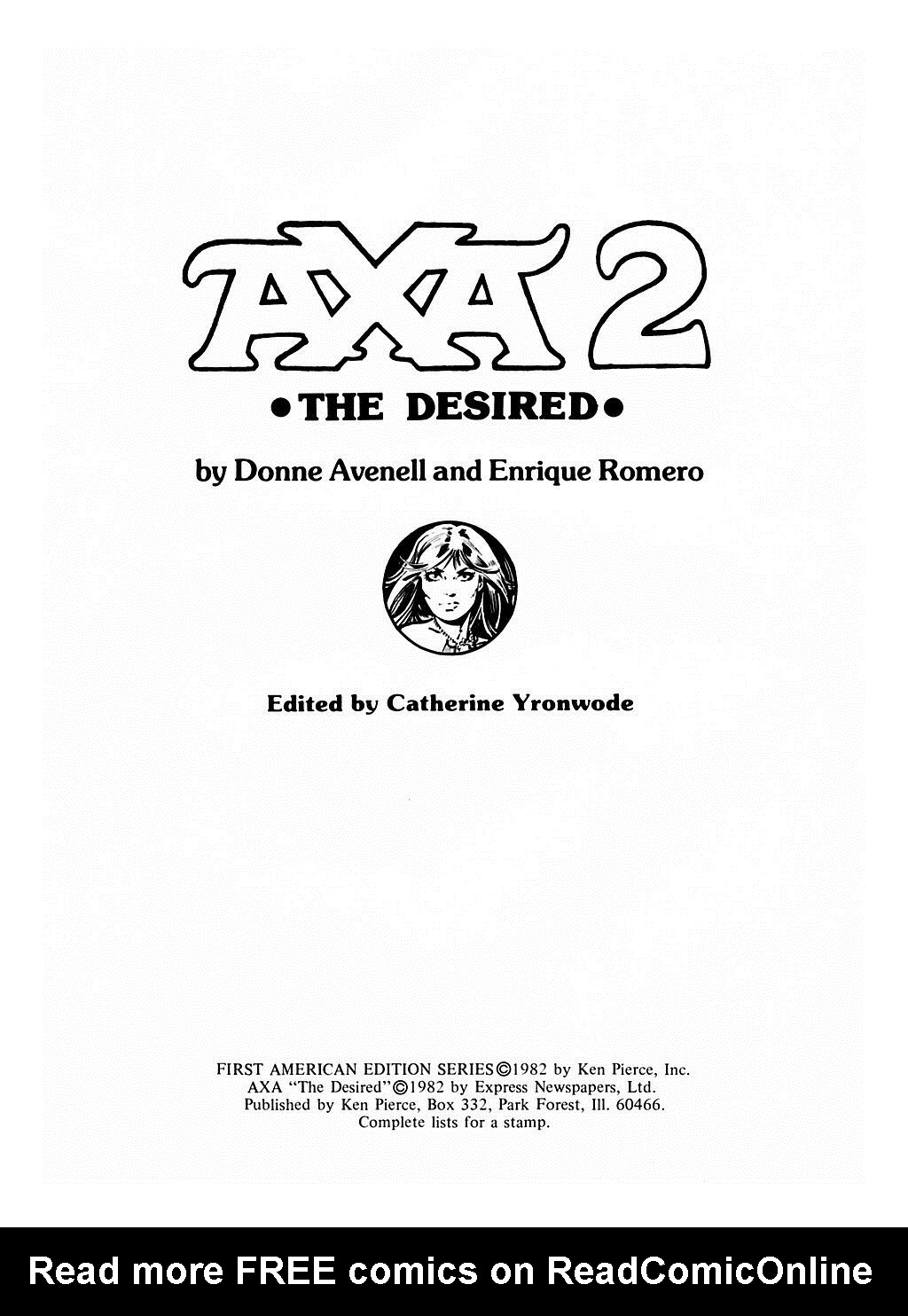 Read online Axa comic - Issue #2