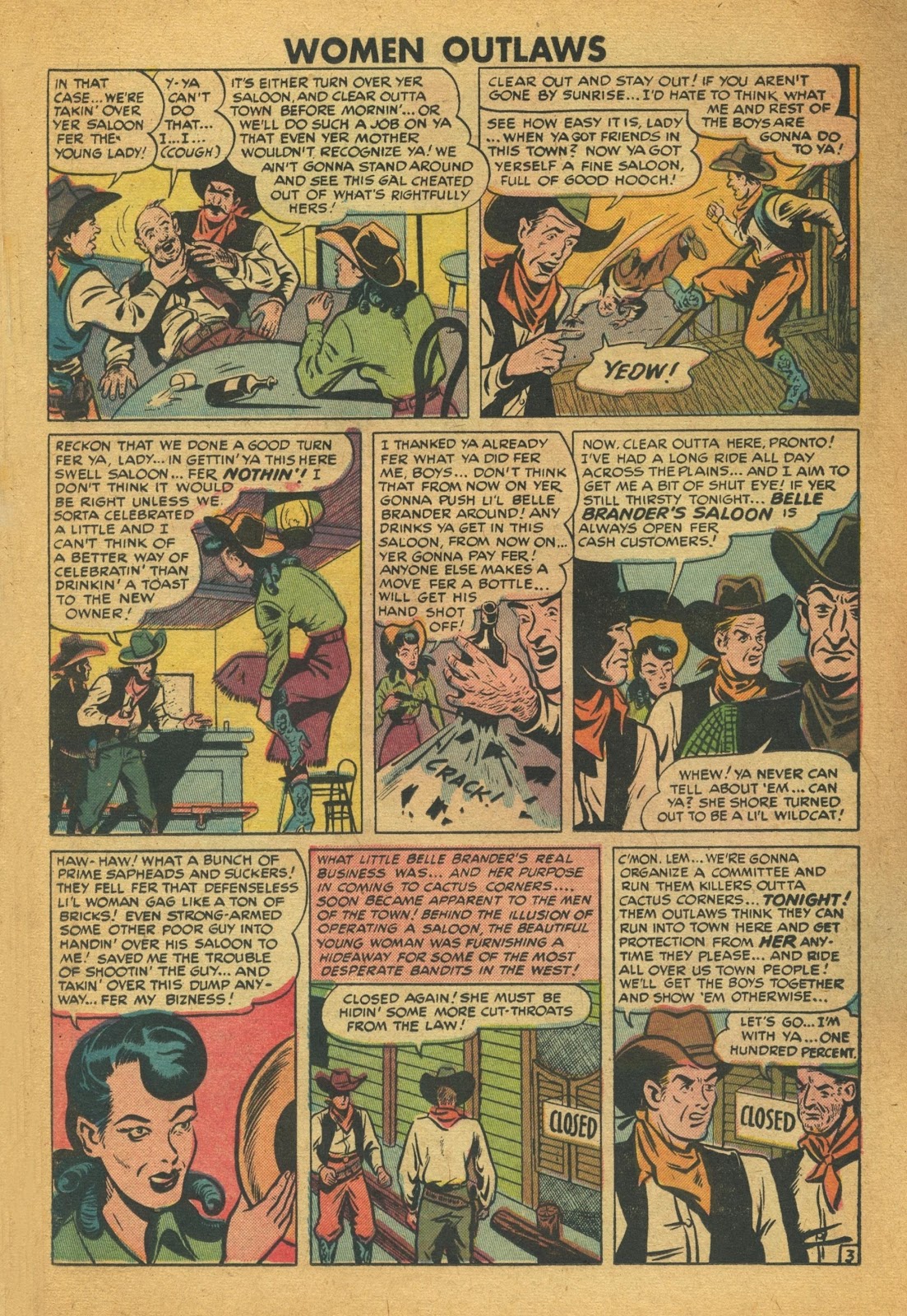 Read online Women Outlaws comic - Issue #6