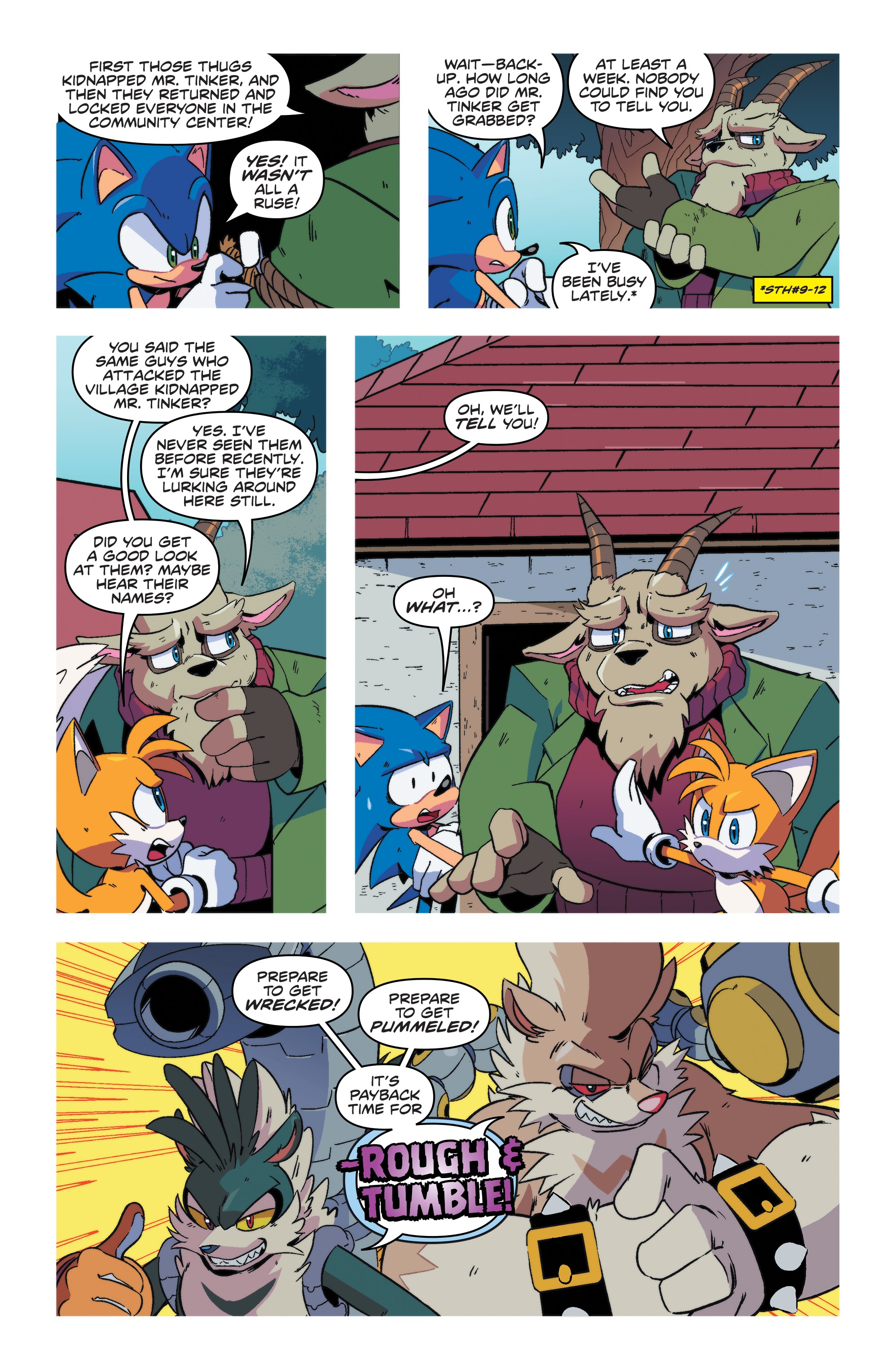 Read online Sonic the Hedgehog (2018) comic - Issue #13