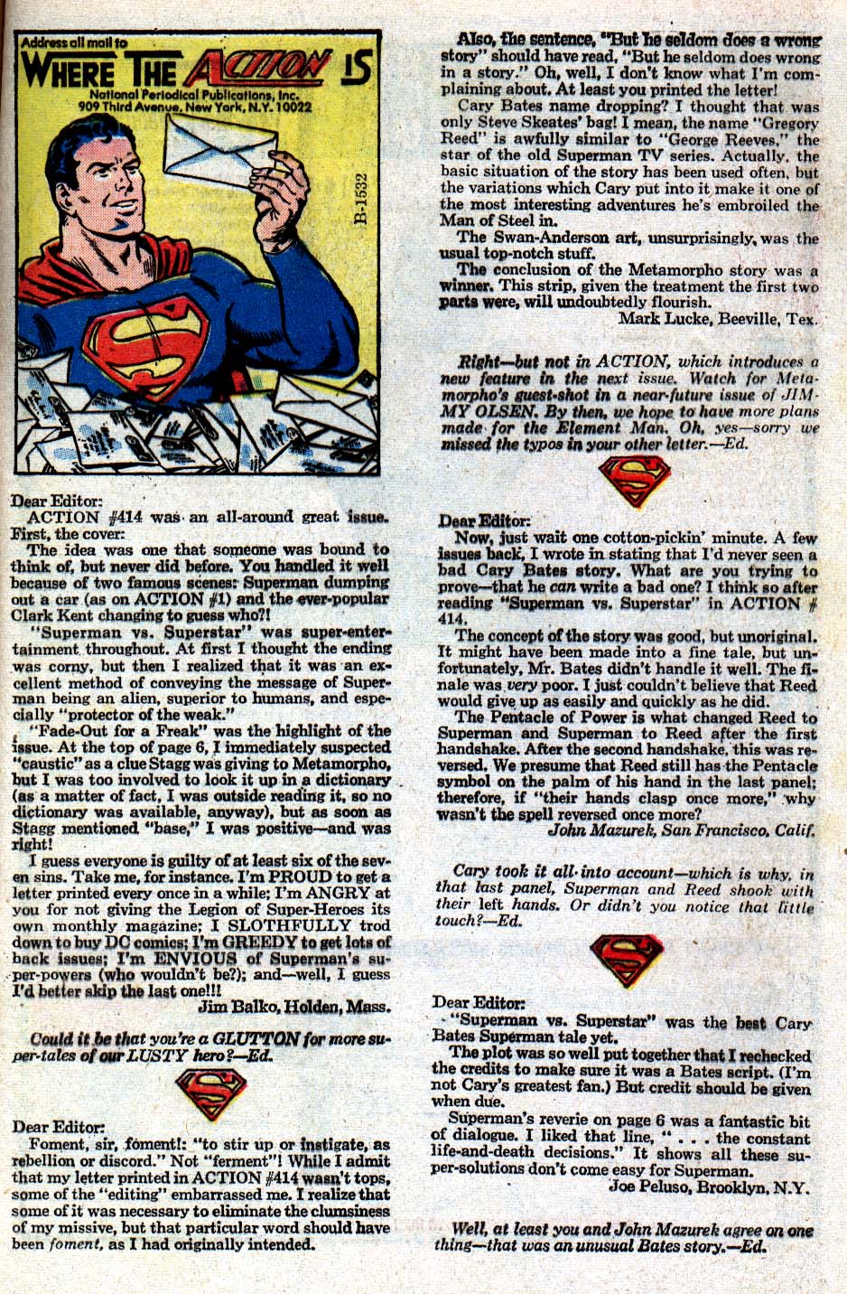 Read online Action Comics (1938) comic - Issue #418