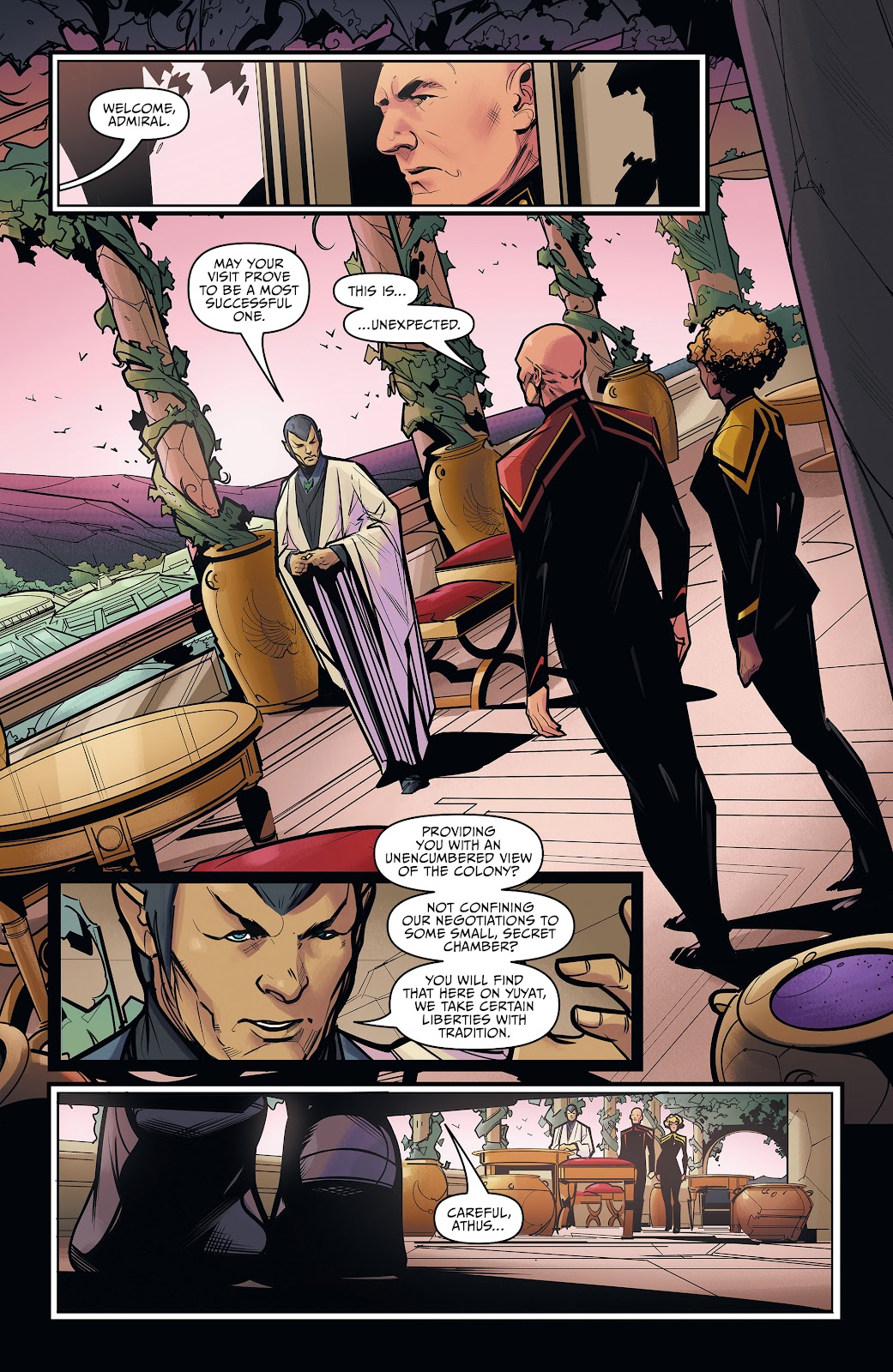 Read online Star Trek: Picard Countdown comic - Issue #1