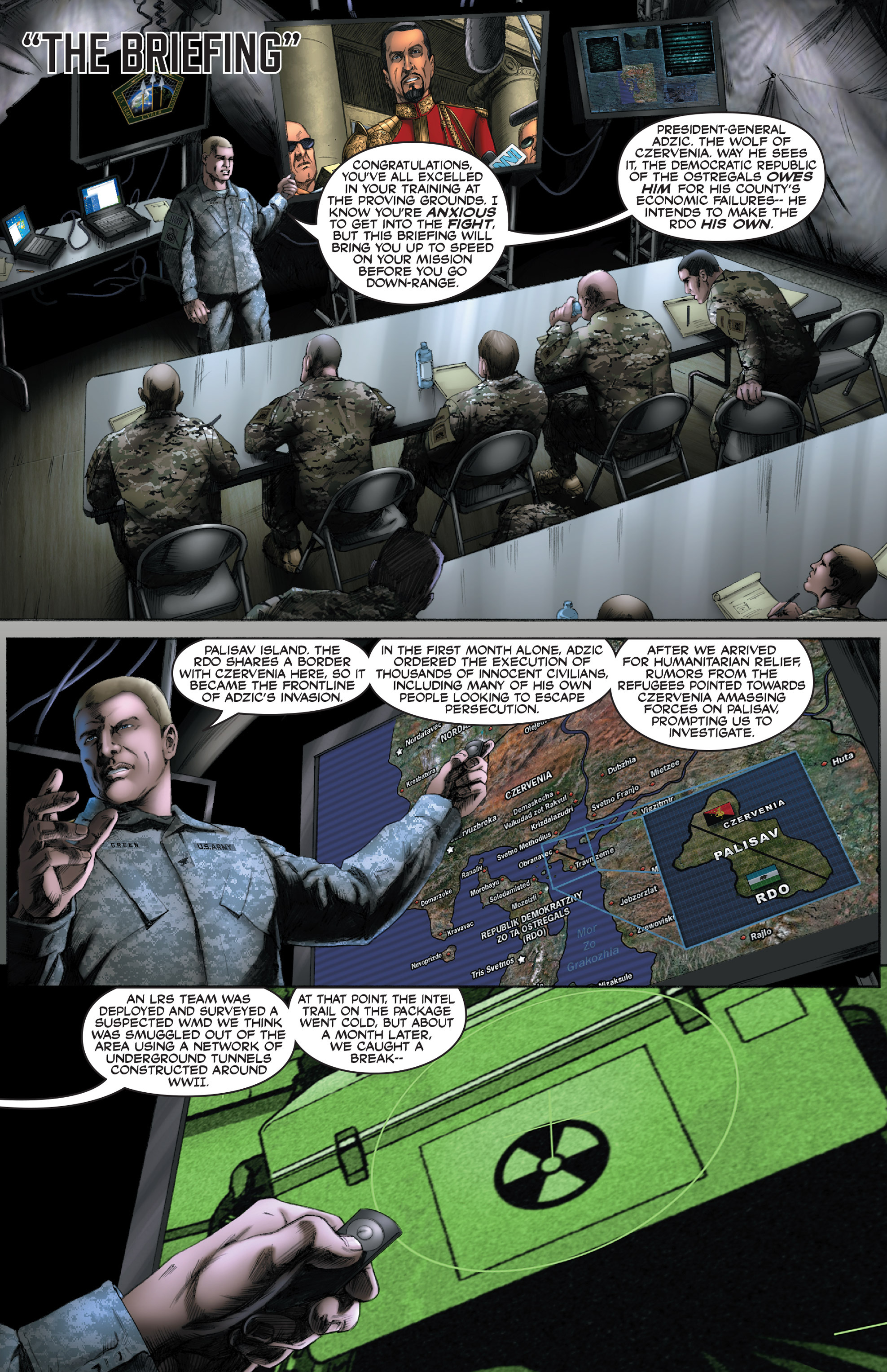 Read online America's Army comic - Issue #0