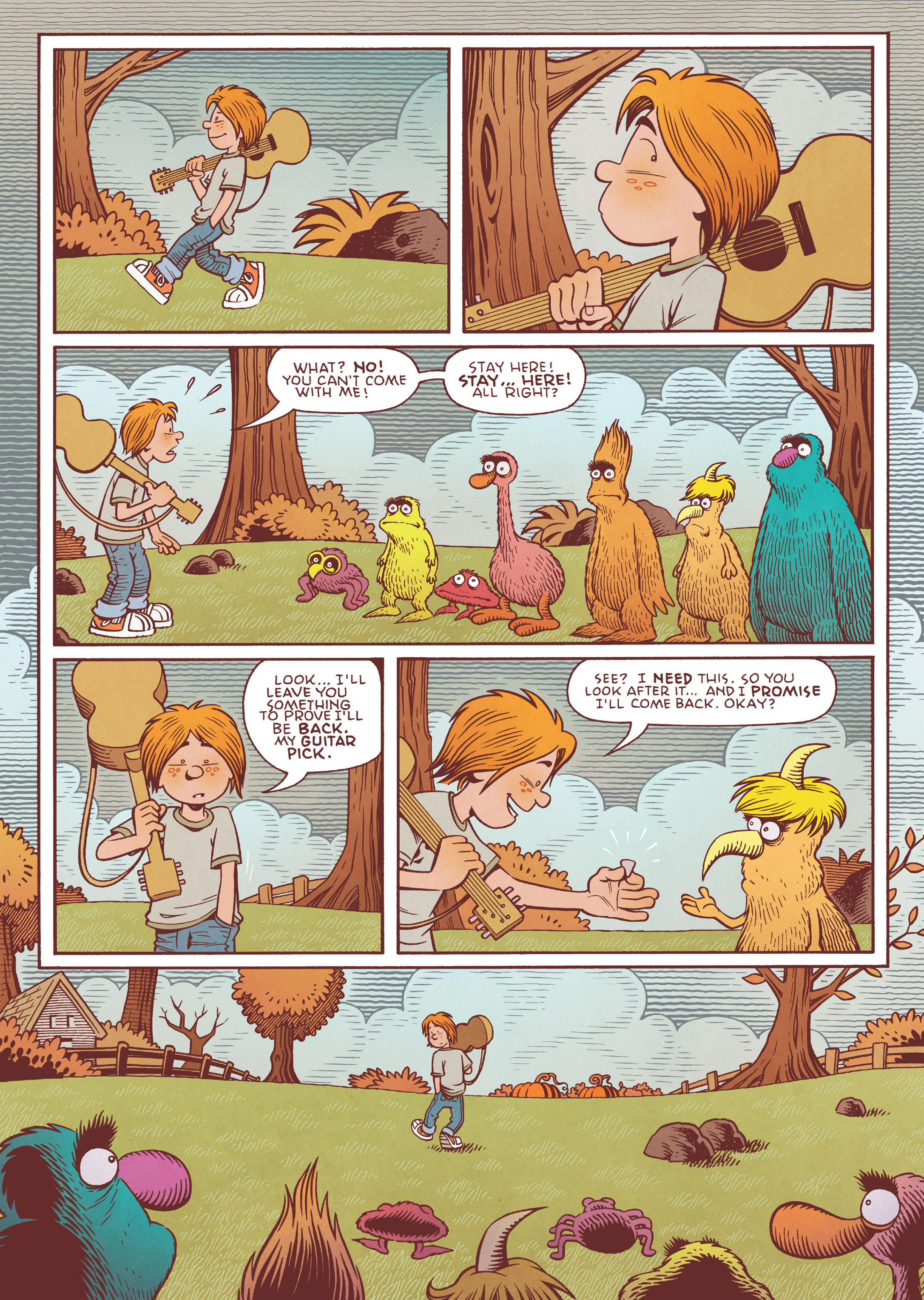 Read online Jim Henson's The Musical Monsters of Turkey Hollow comic ...