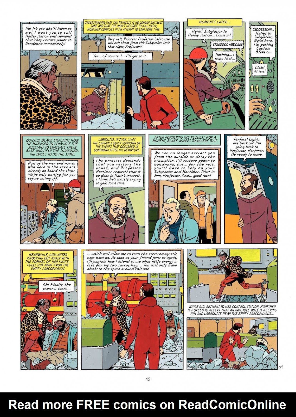 Read online The Adventures of Blake & Mortimer comic - Issue #10