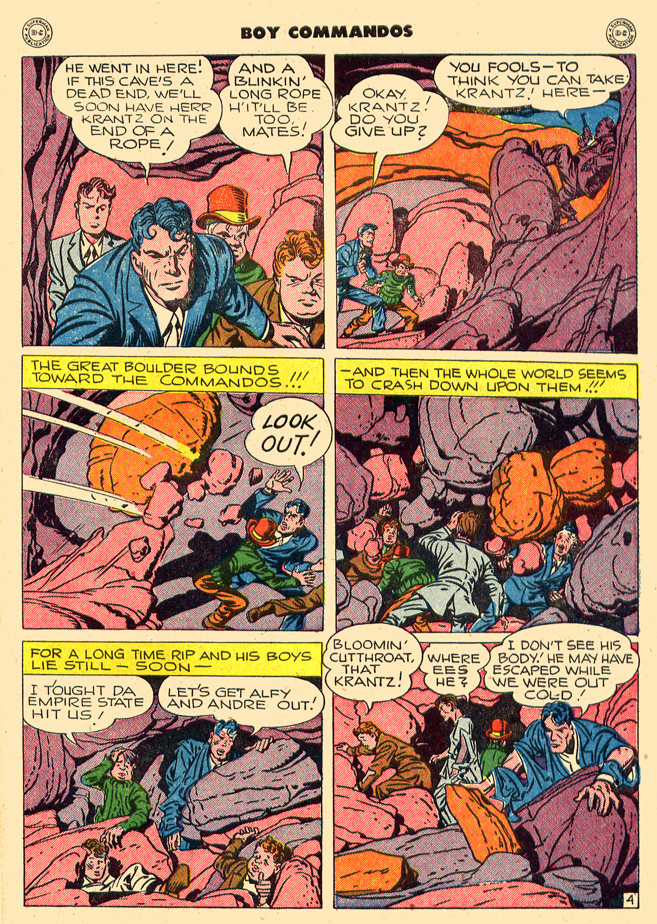 Read online Boy Commandos comic - Issue #15