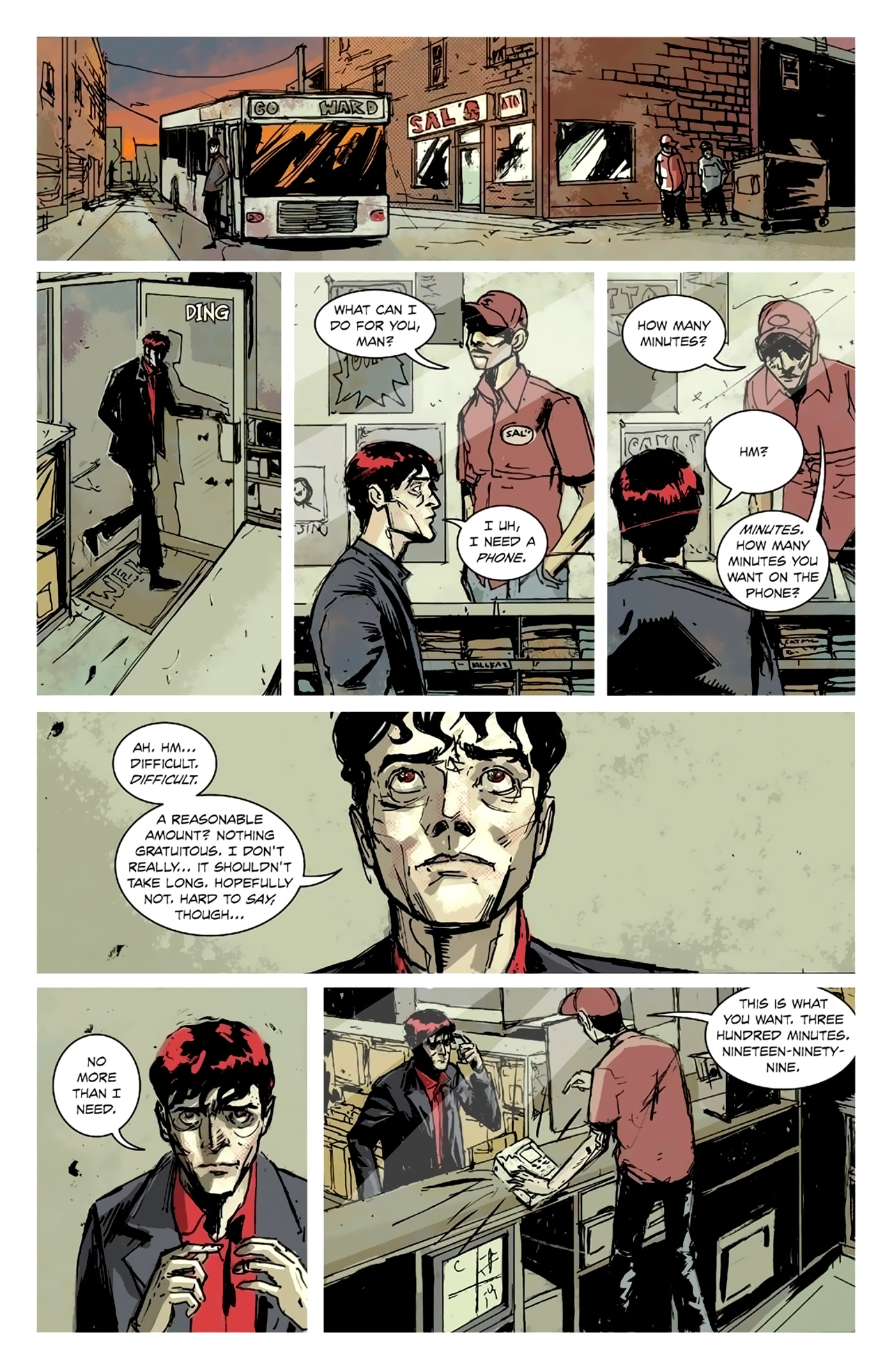 Read online Bedlam comic - Issue #1
