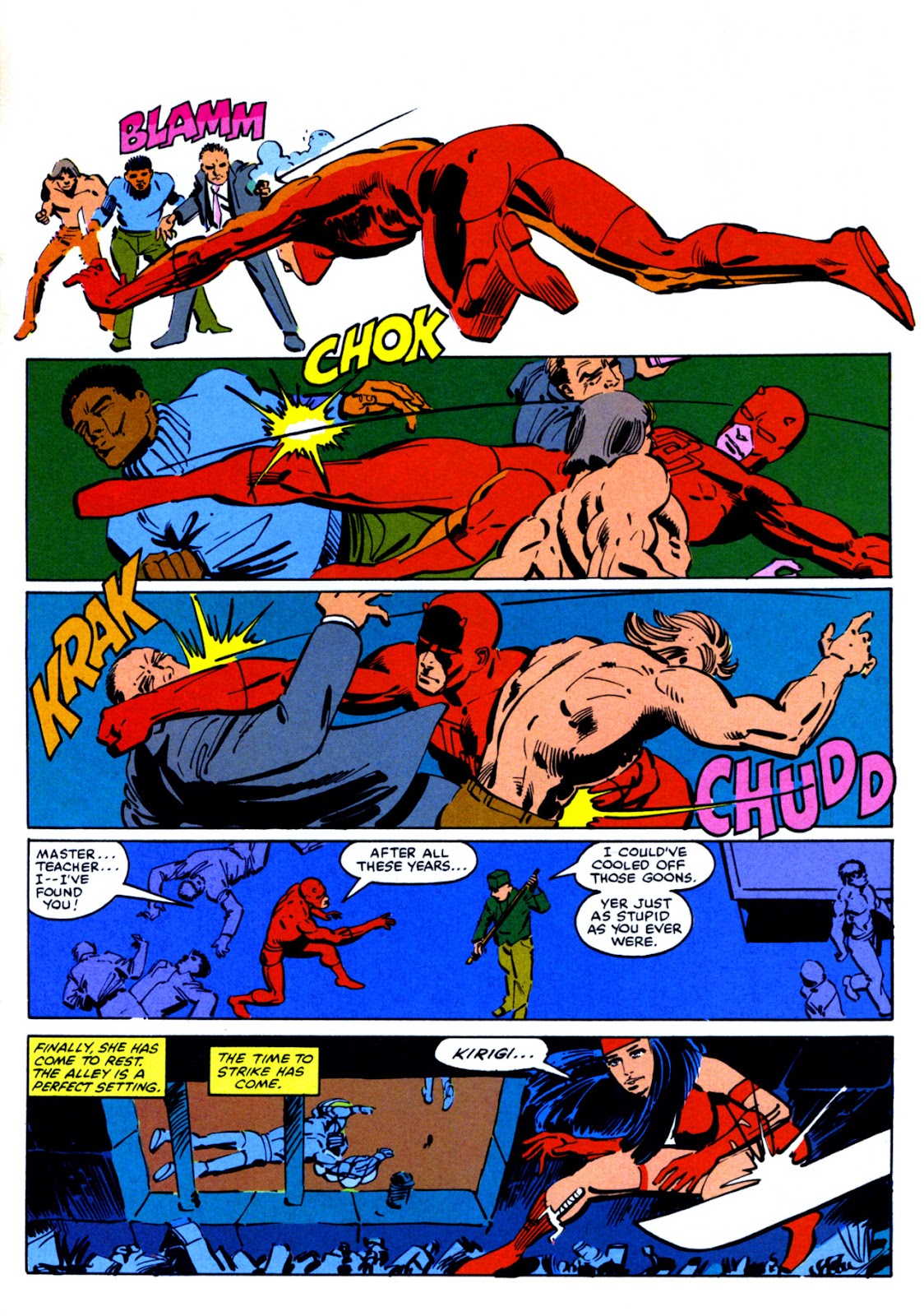 Read online The Elektra Saga comic - Issue #2