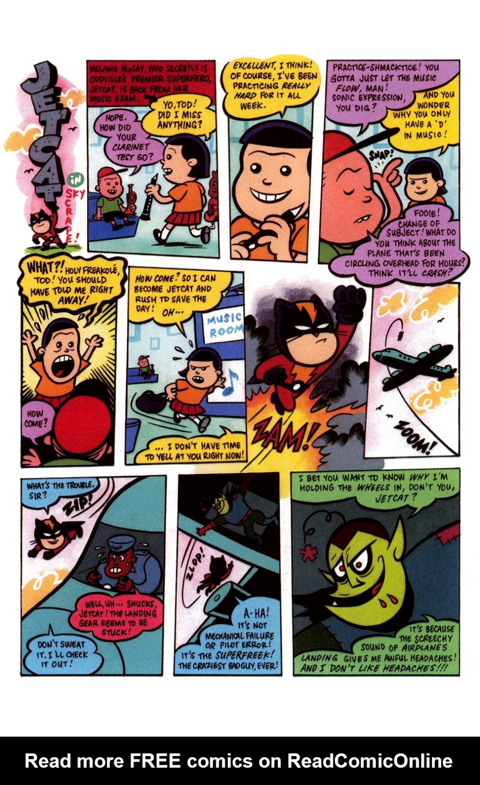 Read online Jetcat Clubhouse comic - Issue #1