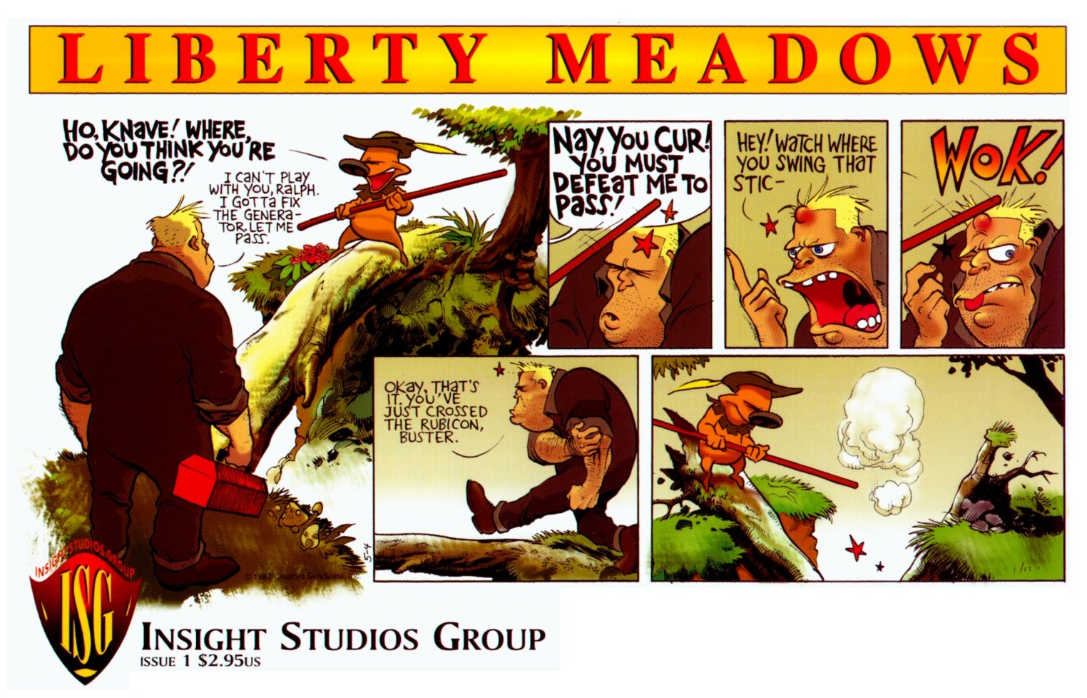 Read online Liberty Meadows comic - Issue #1