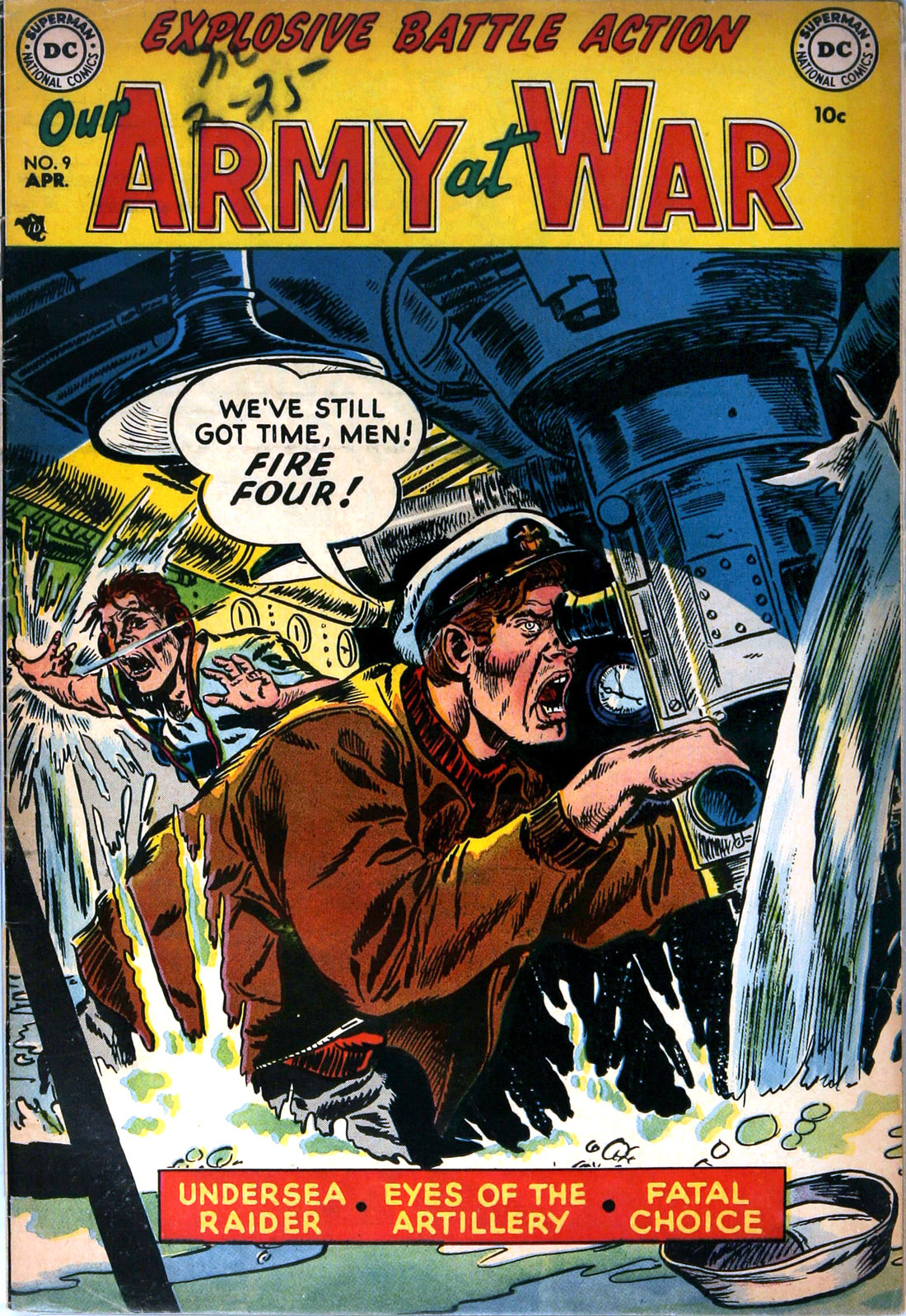 Read online Our Army at War (1952) comic - Issue #9