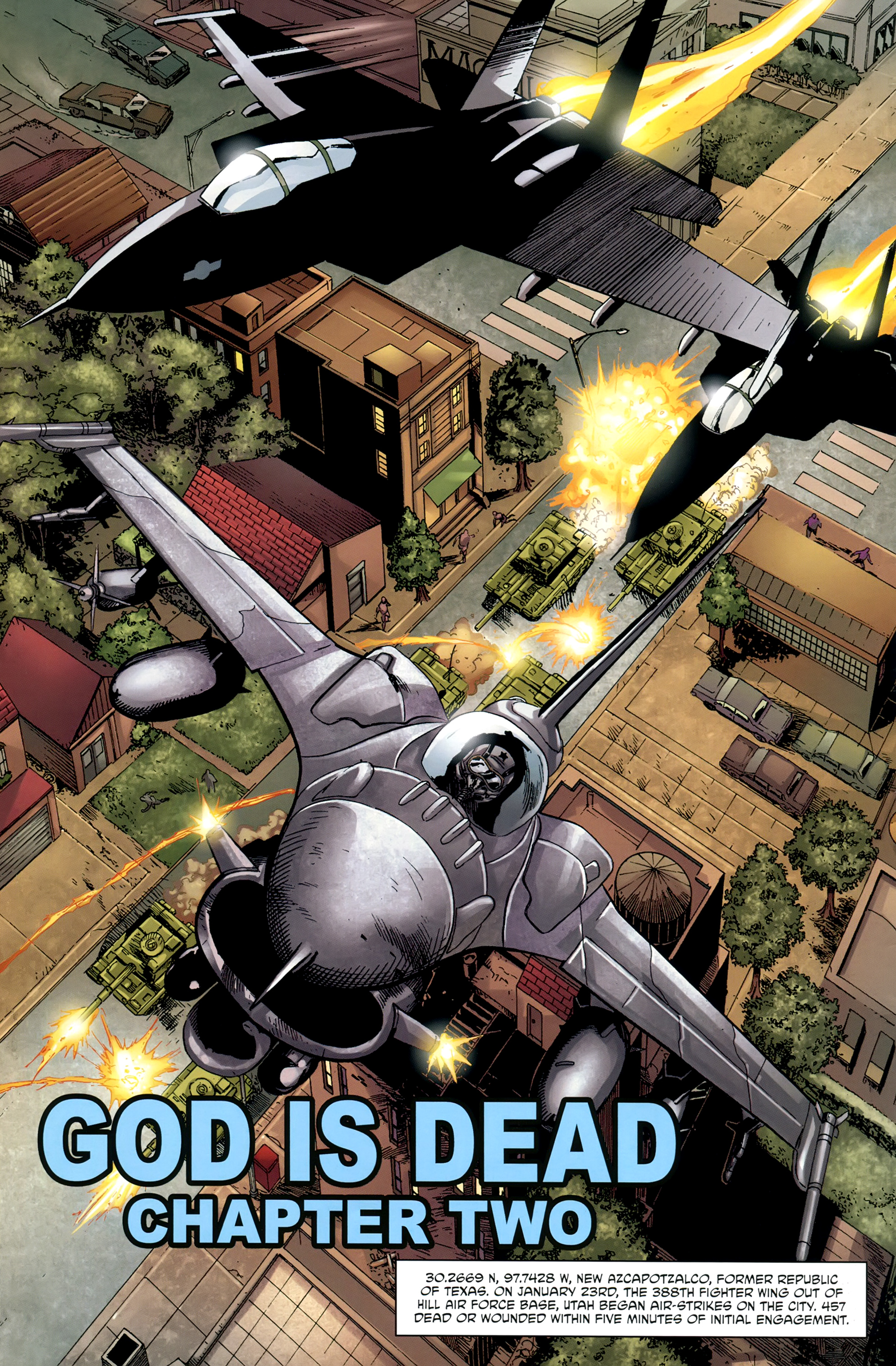 Read online God Is Dead comic - Issue #2