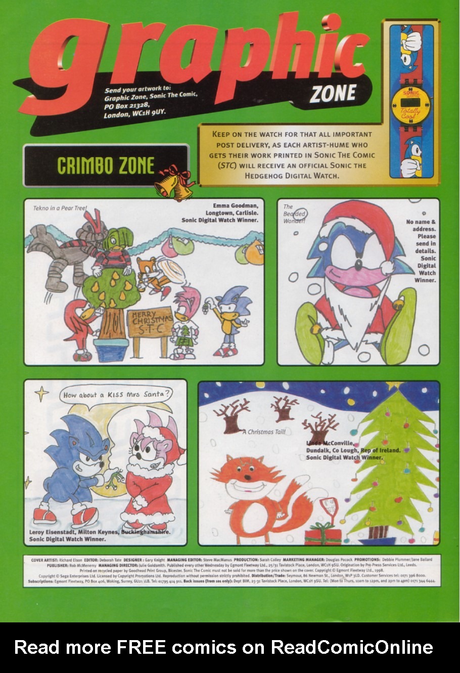 Read online Sonic the Comic comic - Issue #145