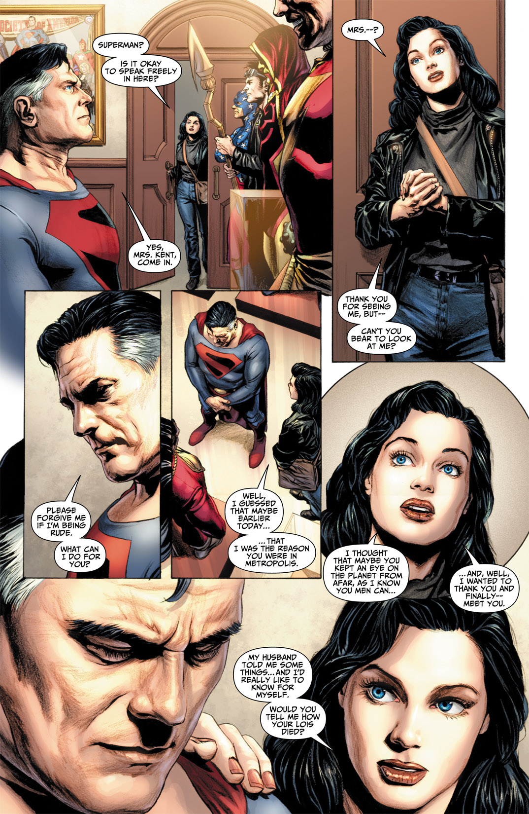 Read online JSA Kingdom Come Special: Superman comic - Issue # Full