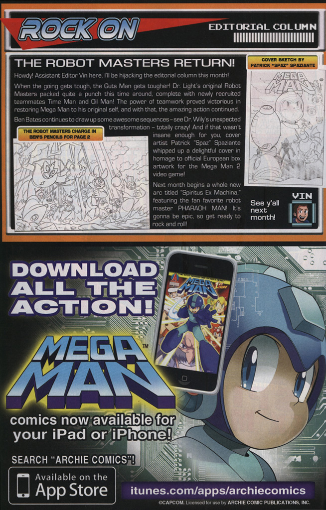 Read online Mega Man comic - Issue #12