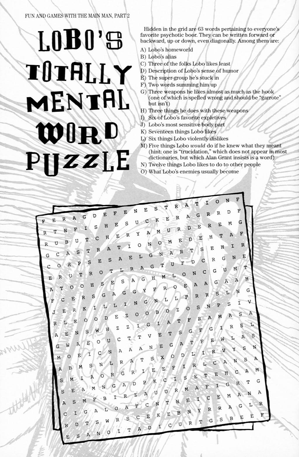 Read online Lobo's Back comic - Issue #1