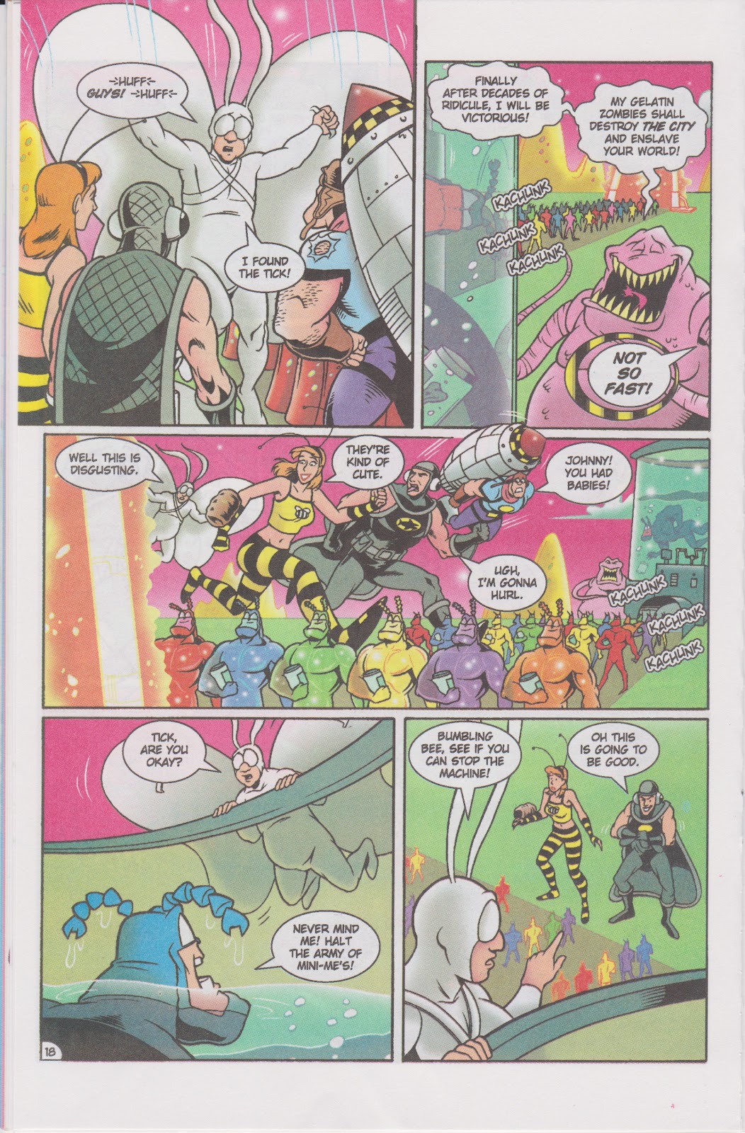 Read online The Tick Color comic - Issue #1