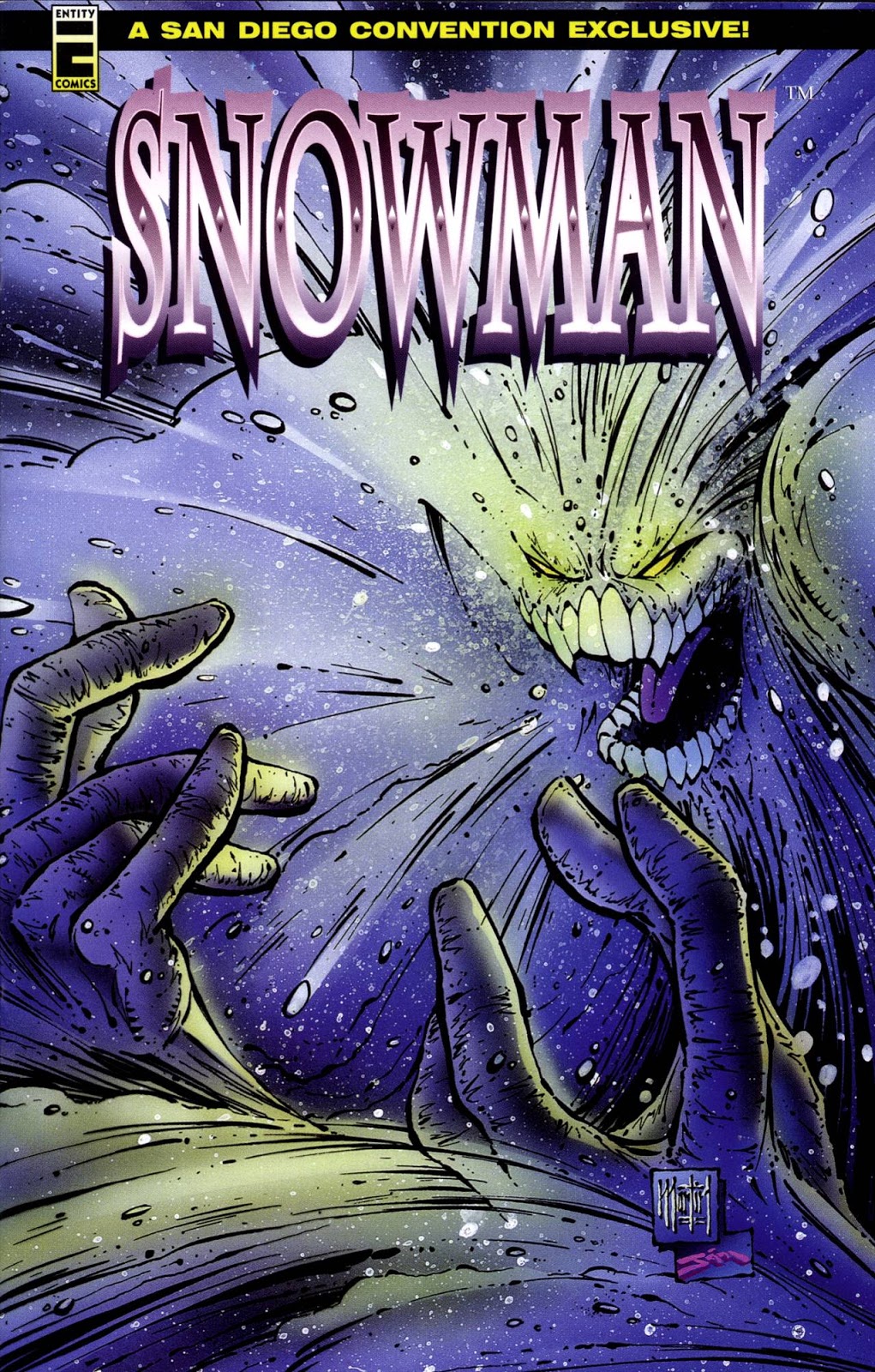 Read online Snowman comic - Issue #1
