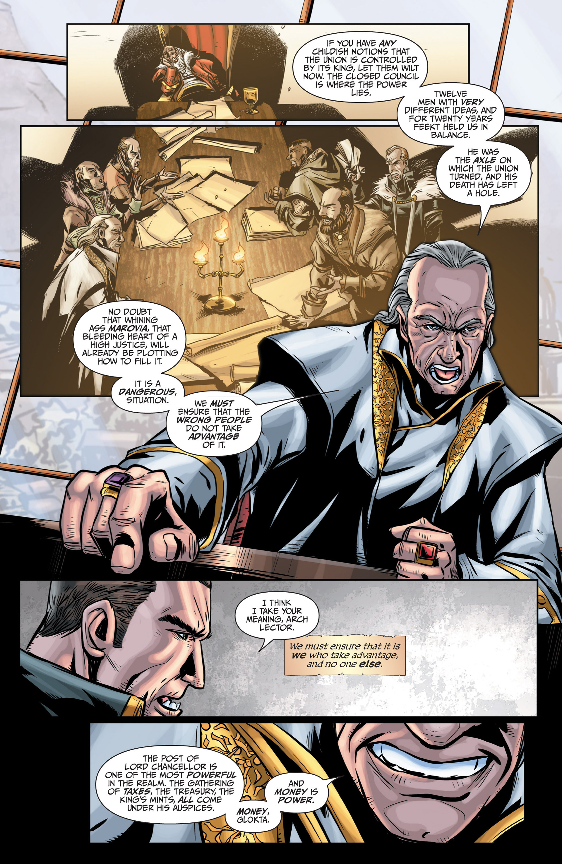 Read online The First Law: The Blade Itself comic - Issue #3