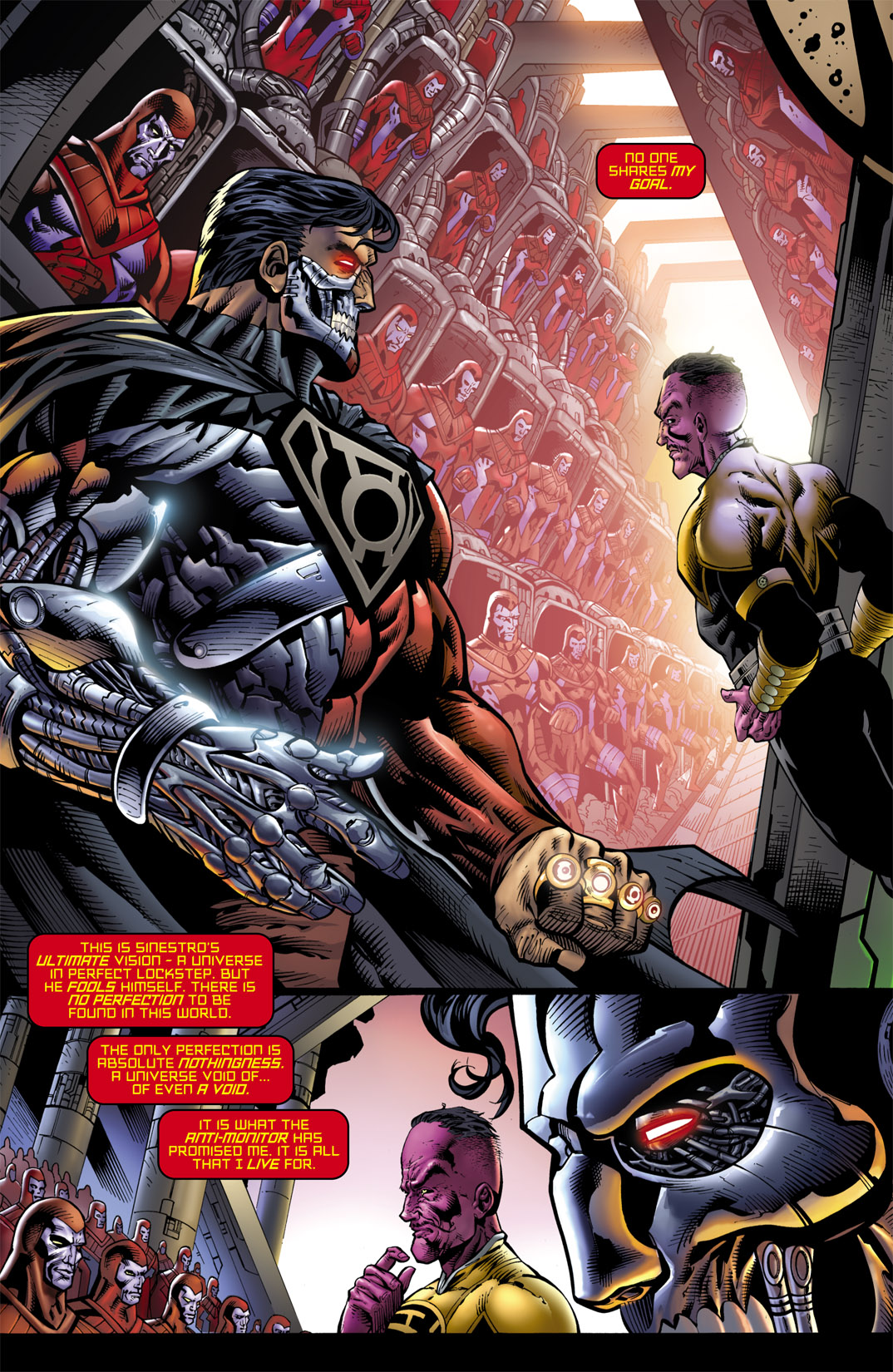 Read online Tales of the Sinestro Corps: Cyborg Superman comic - Issue ...