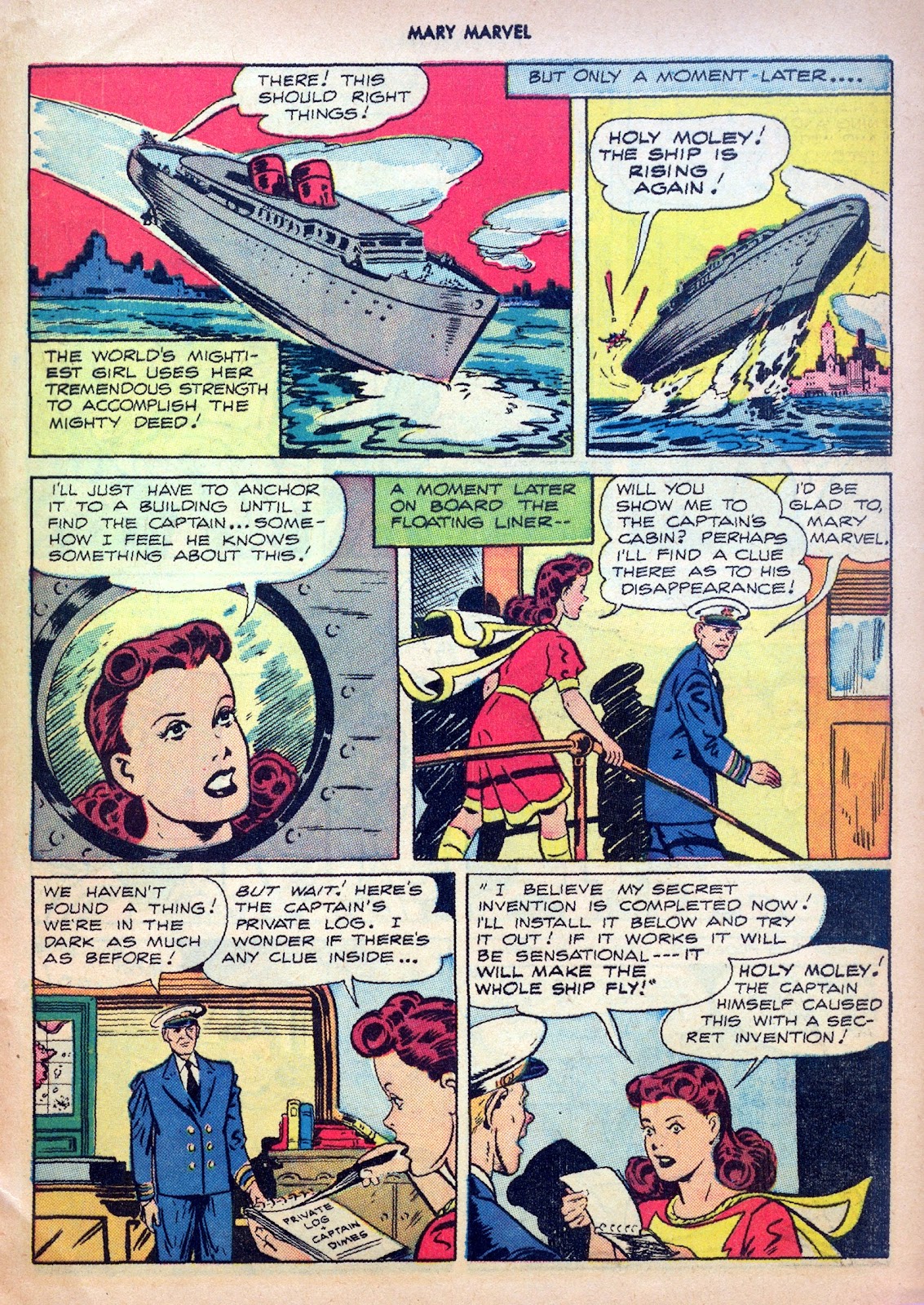 Read online Mary Marvel comic - Issue #27