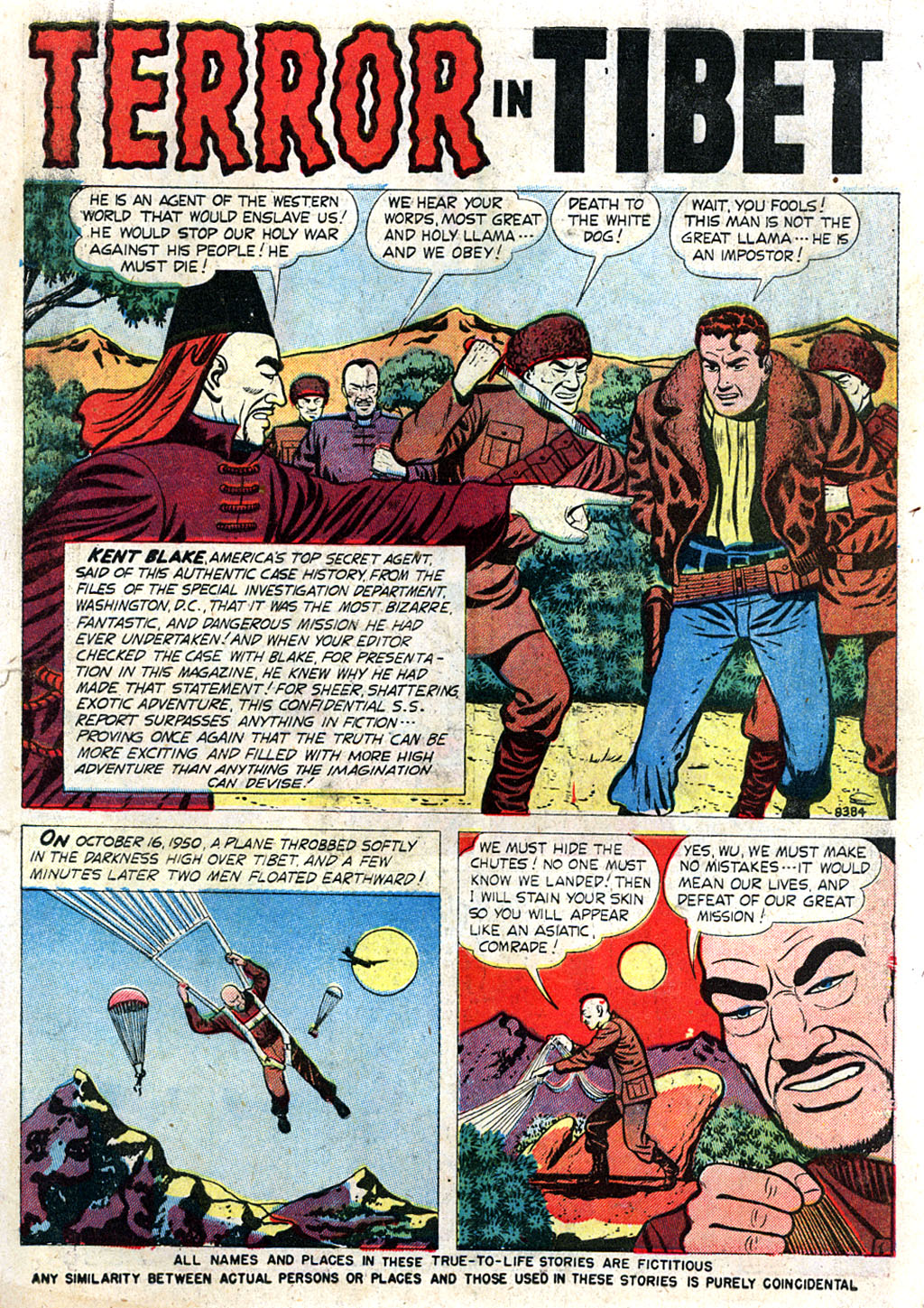 Read online Kent Blake of the Secret Service comic - Issue #3