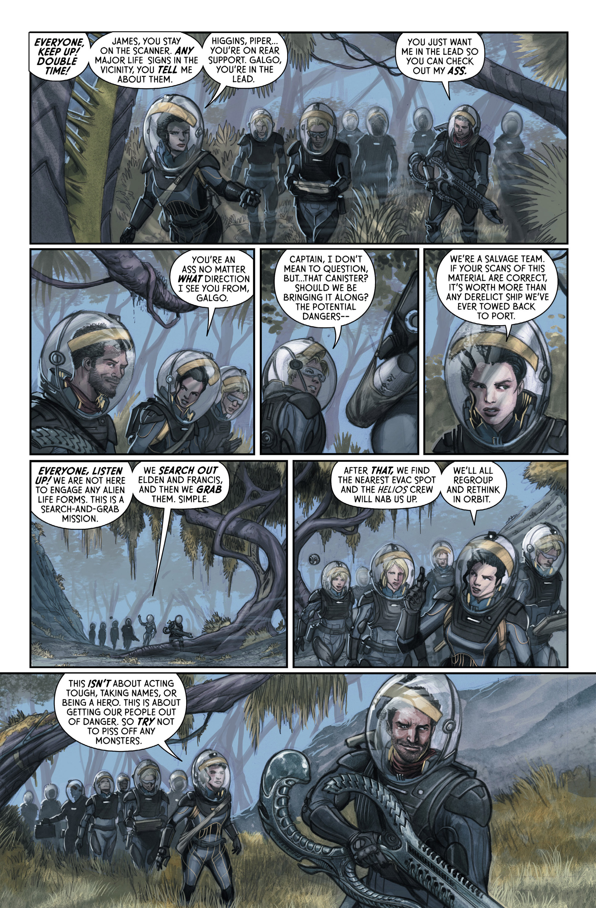 Read online Prometheus: The Complete Fire and Stone comic - Issue ...