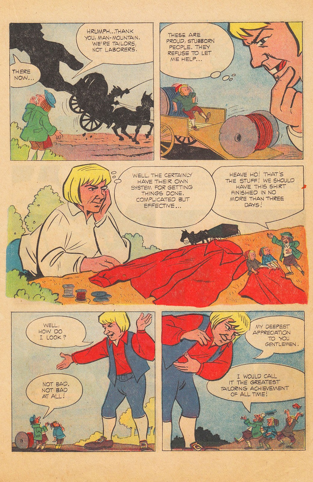 Read online Gulliver's Travels comic - Issue # Full