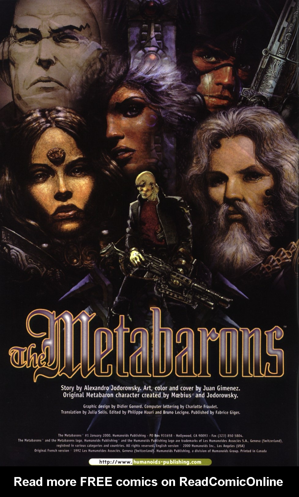 Read online The Metabarons comic - Issue #1 - The Stonecutters