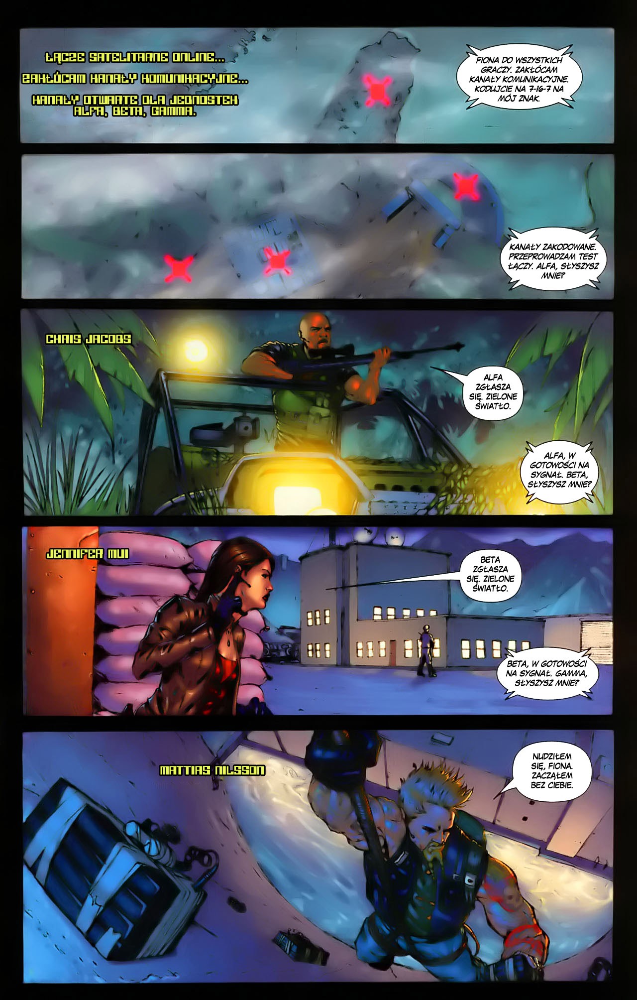 Read online Mercenaries comic - Issue #1