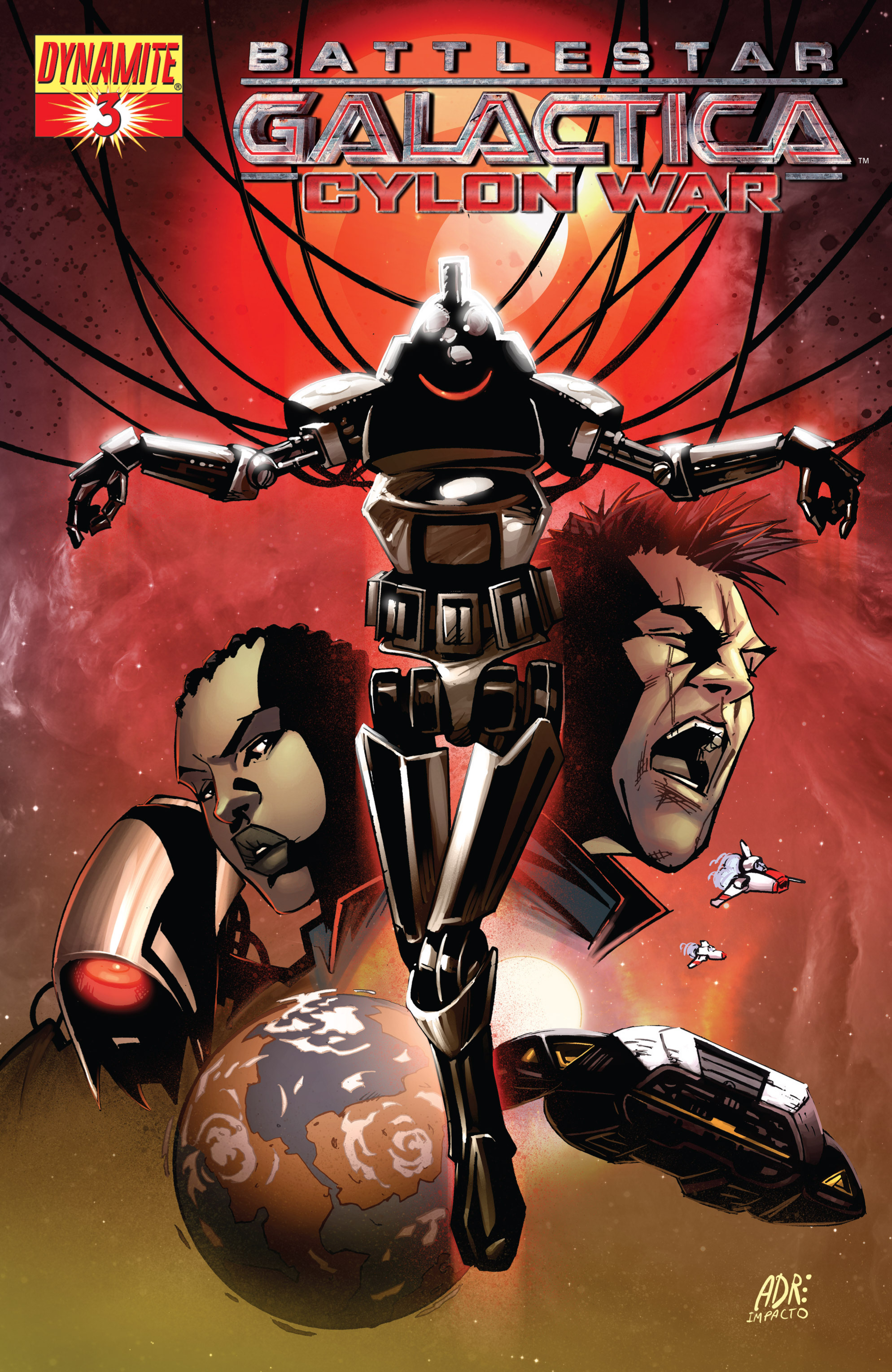 Read online Battlestar Galactica: Cylon War comic - Issue #3