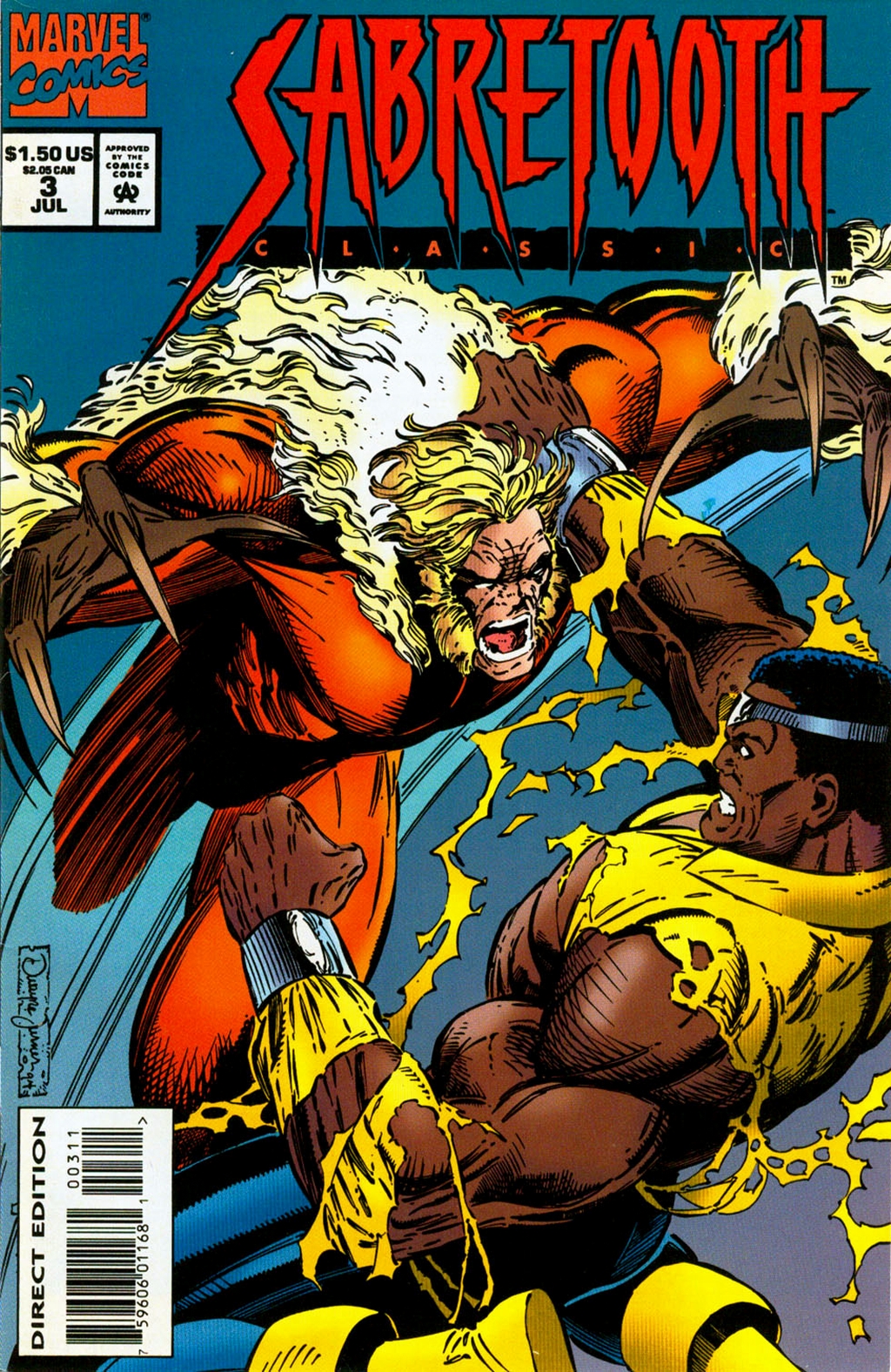 Read online Sabretooth Classic comic - Issue #3