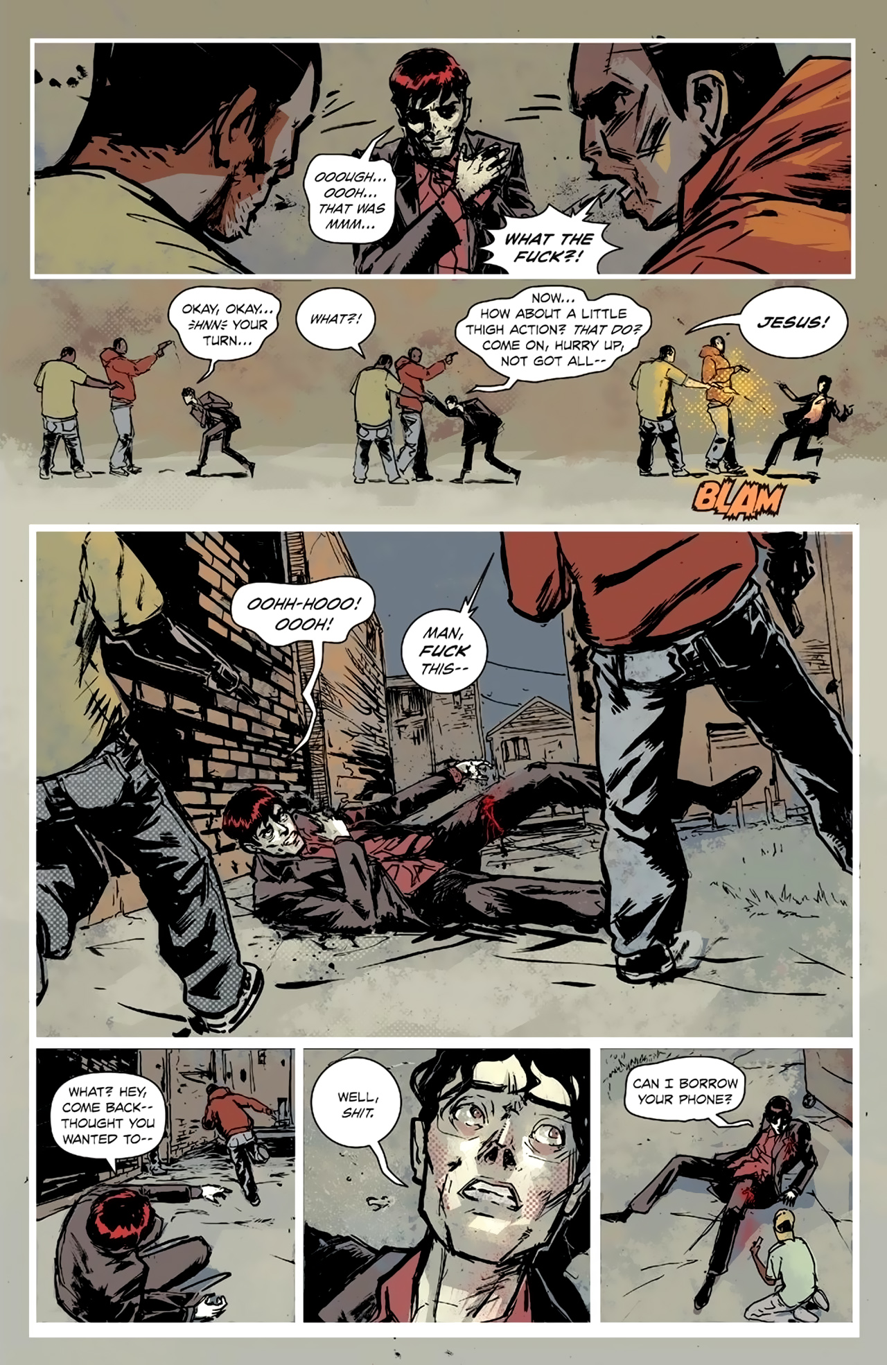 Read online Bedlam comic - Issue #1