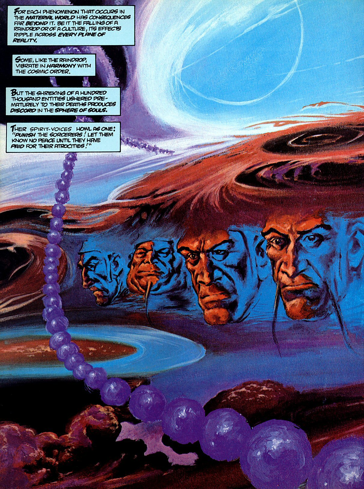 Read online Marvel Graphic Novel comic - Issue #11 - Void Indigo