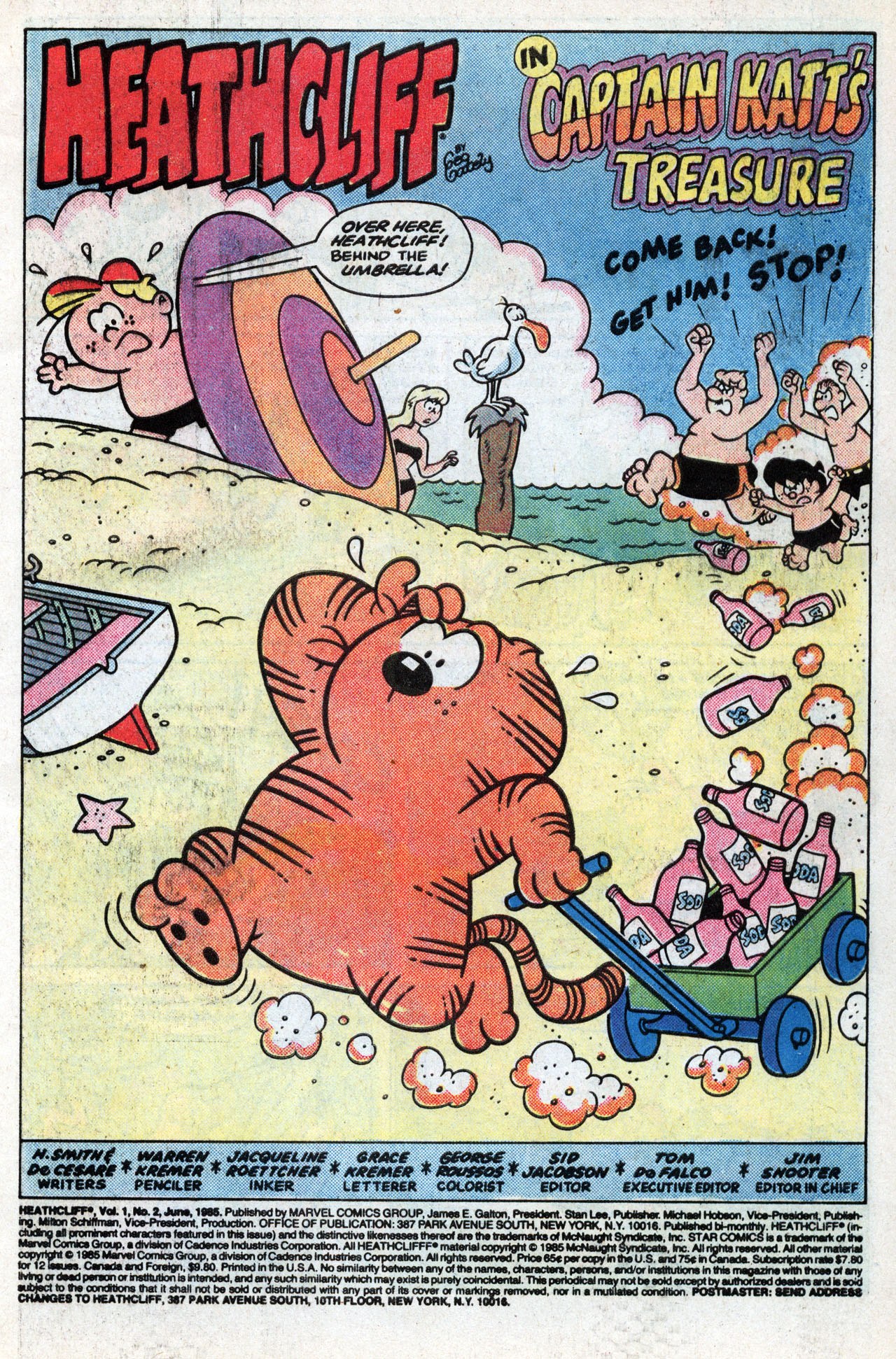 Read online Heathcliff comic - Issue #2