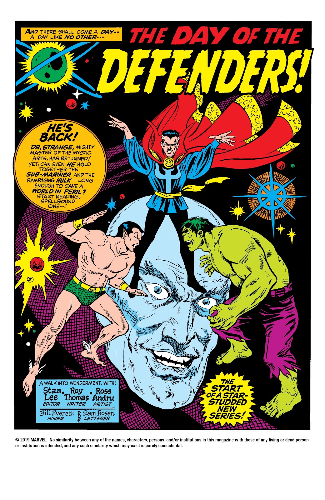 Read online Defenders: Marvel Feature #1: Facsimile Edition comic ...