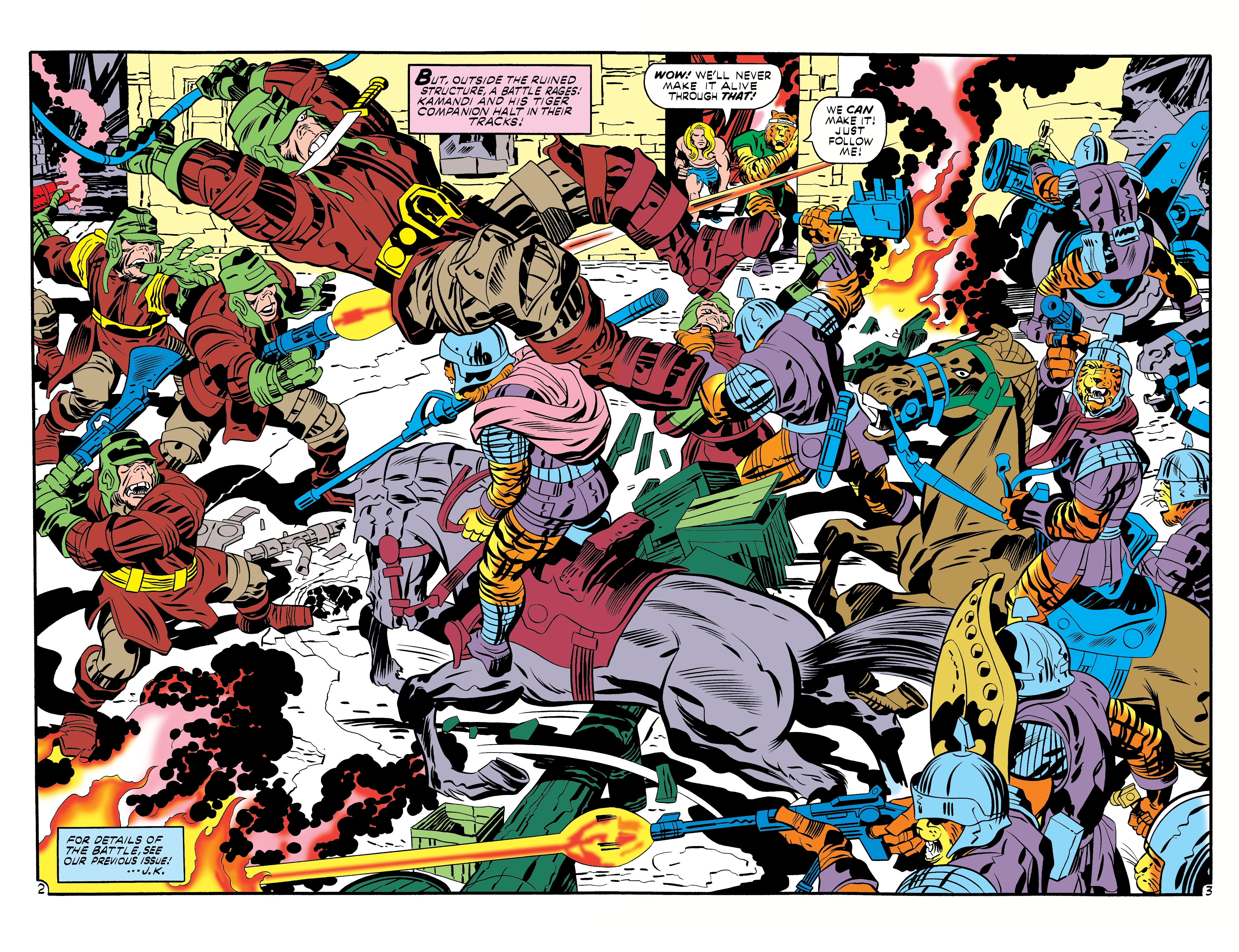 Read online Kamandi, The Last Boy On Earth comic - Issue #5