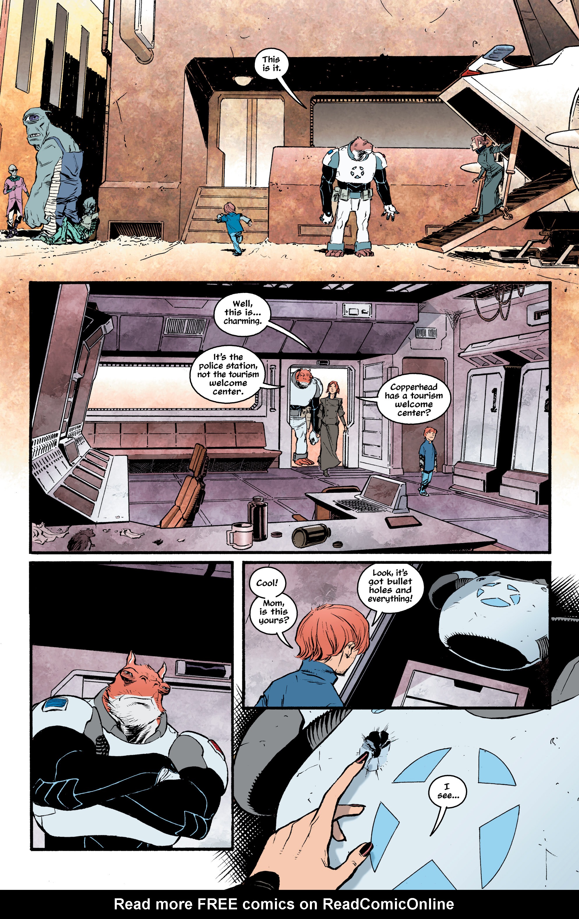 Read online Copperhead comic - Issue #1