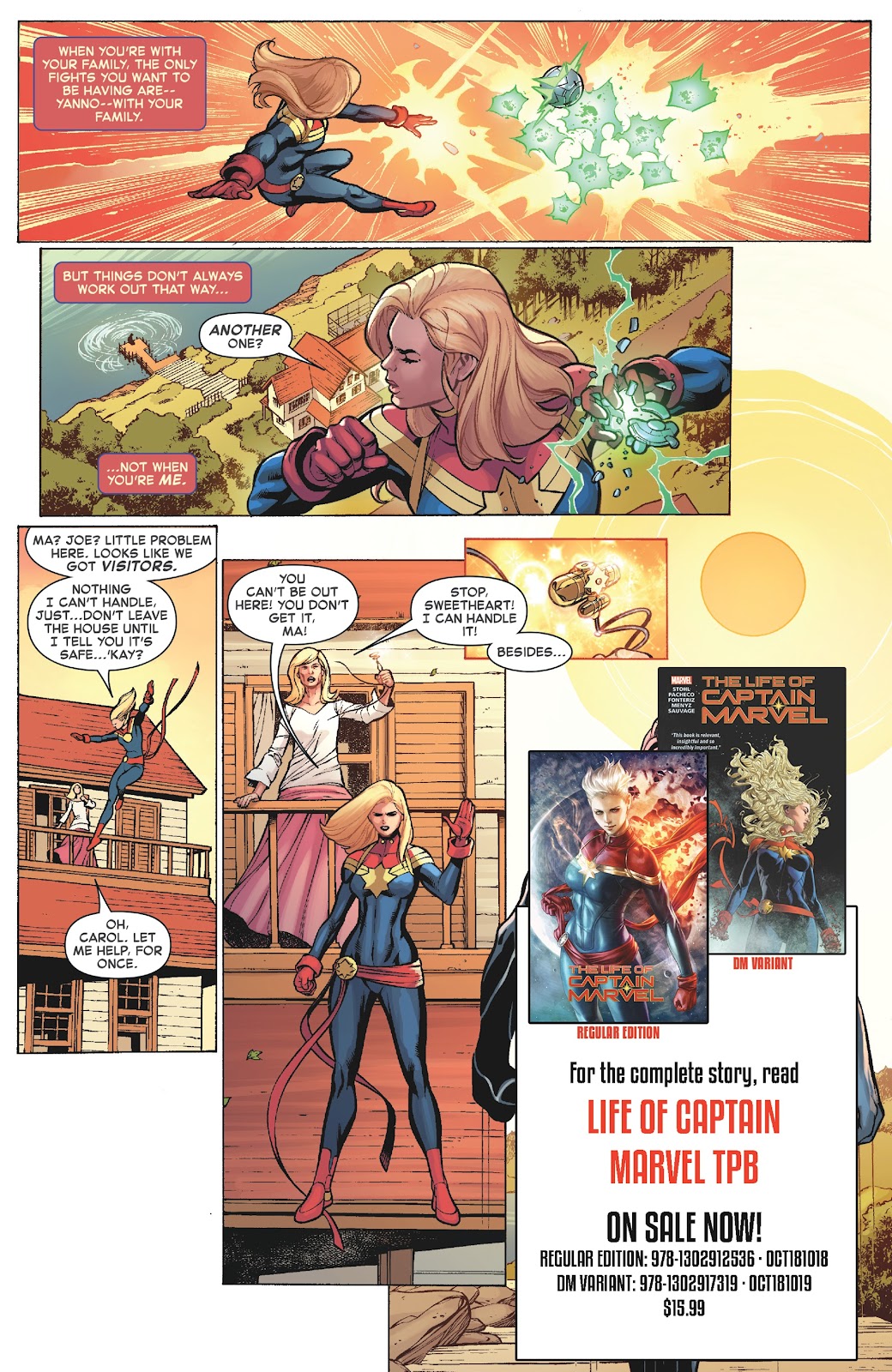 Read online Captain Marvel Start Here Sampler 2019 comic - Issue # Full